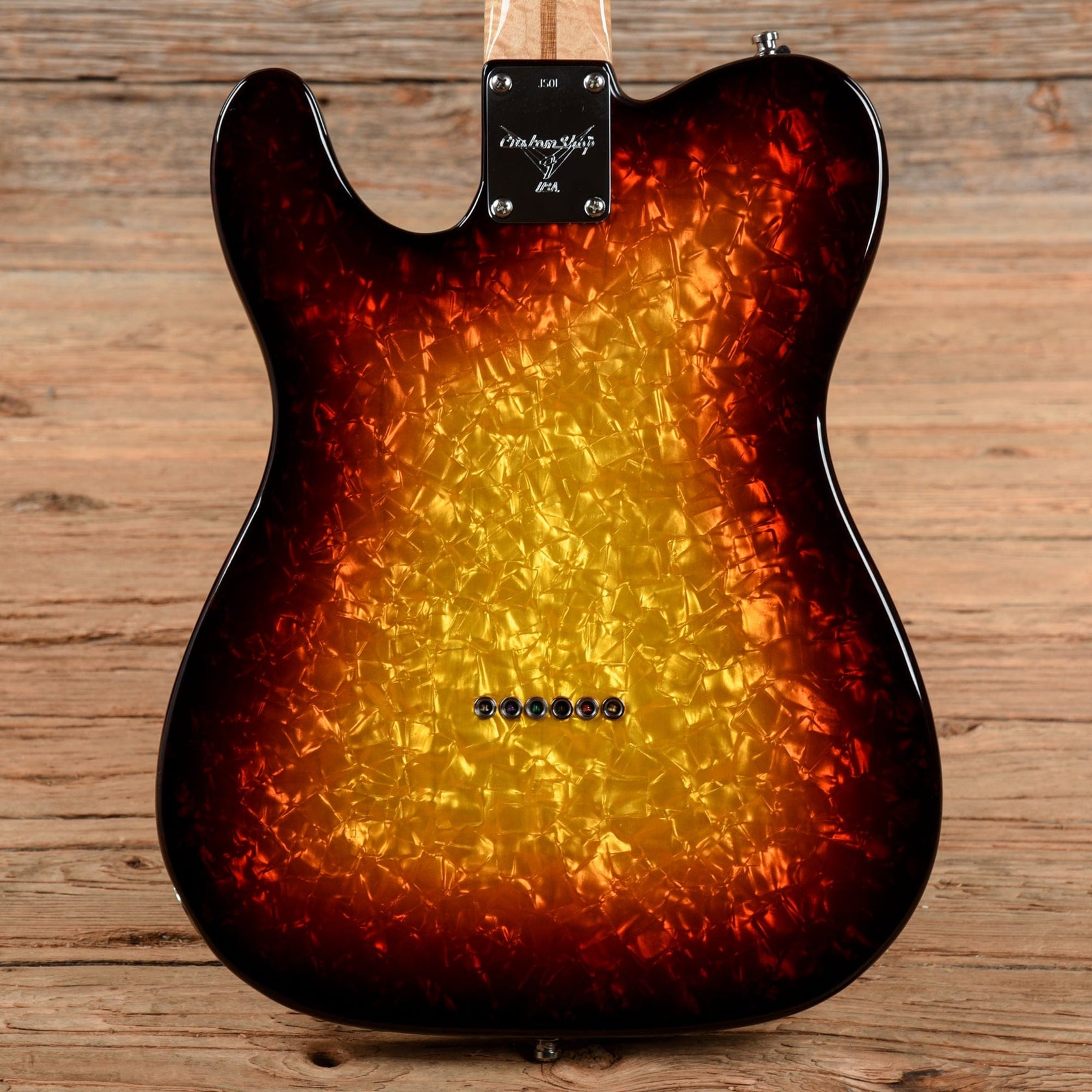 Fender Custom Shop Moto Telecaster Sunburst 1998 – Chicago Music Exchange