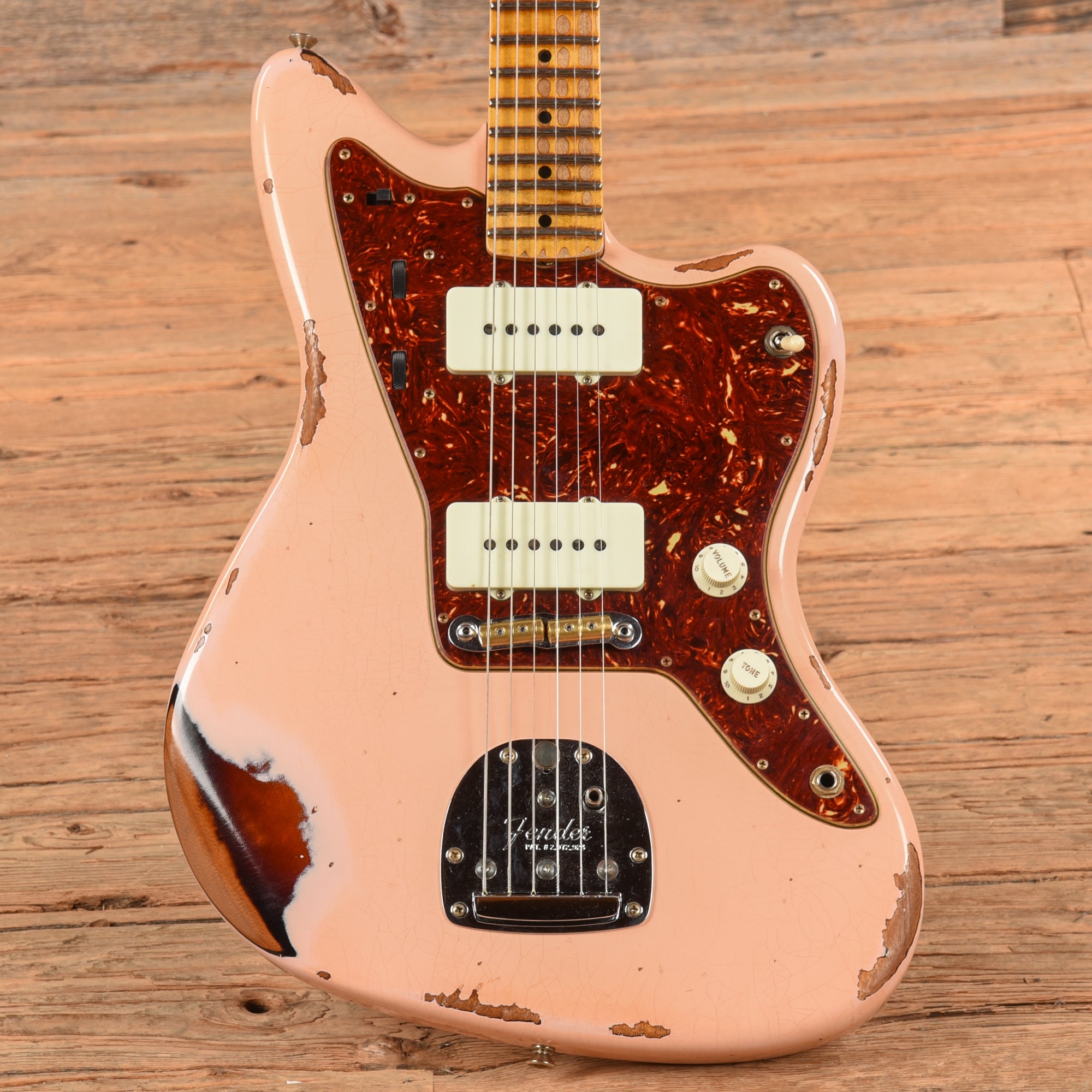 Fender Custom Shop WW10 '58 Jazzmaster Ultra Heavy Relic Shell Pink 20 ...