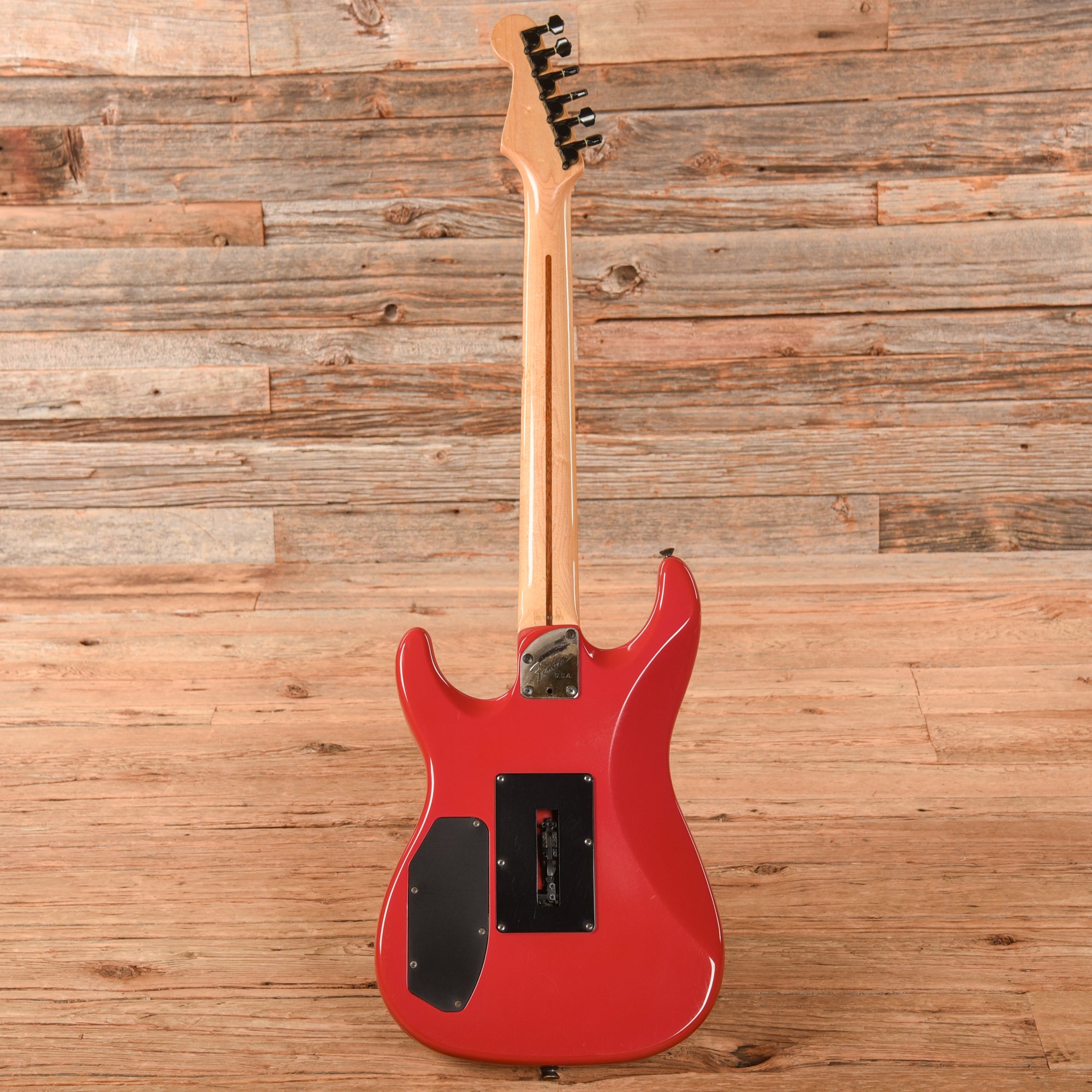 Fender HM Strat Razz Berry 1989 – Chicago Music Exchange