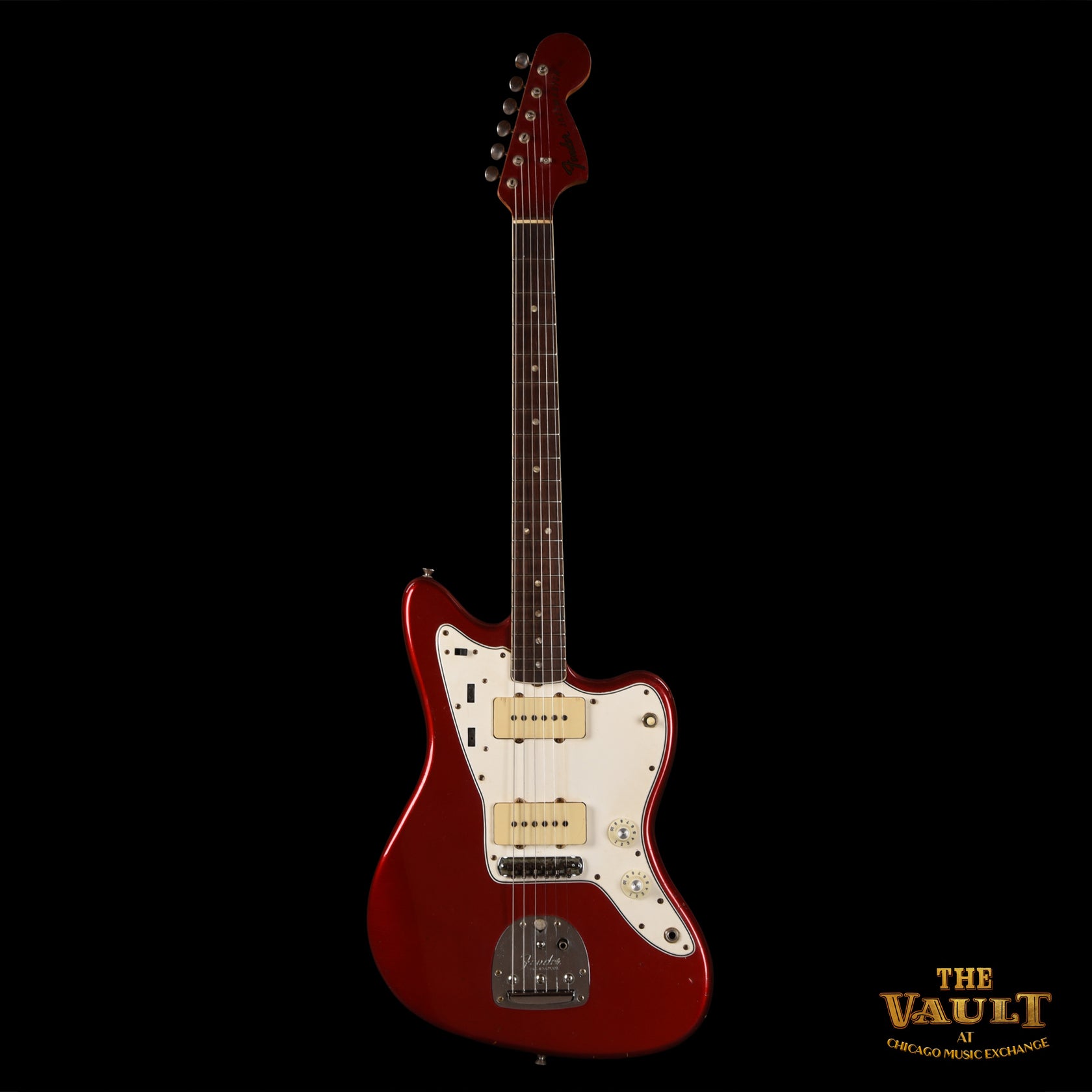 Fender Jazzmaster Candy Apple Red 1966 – Chicago Music Exchange