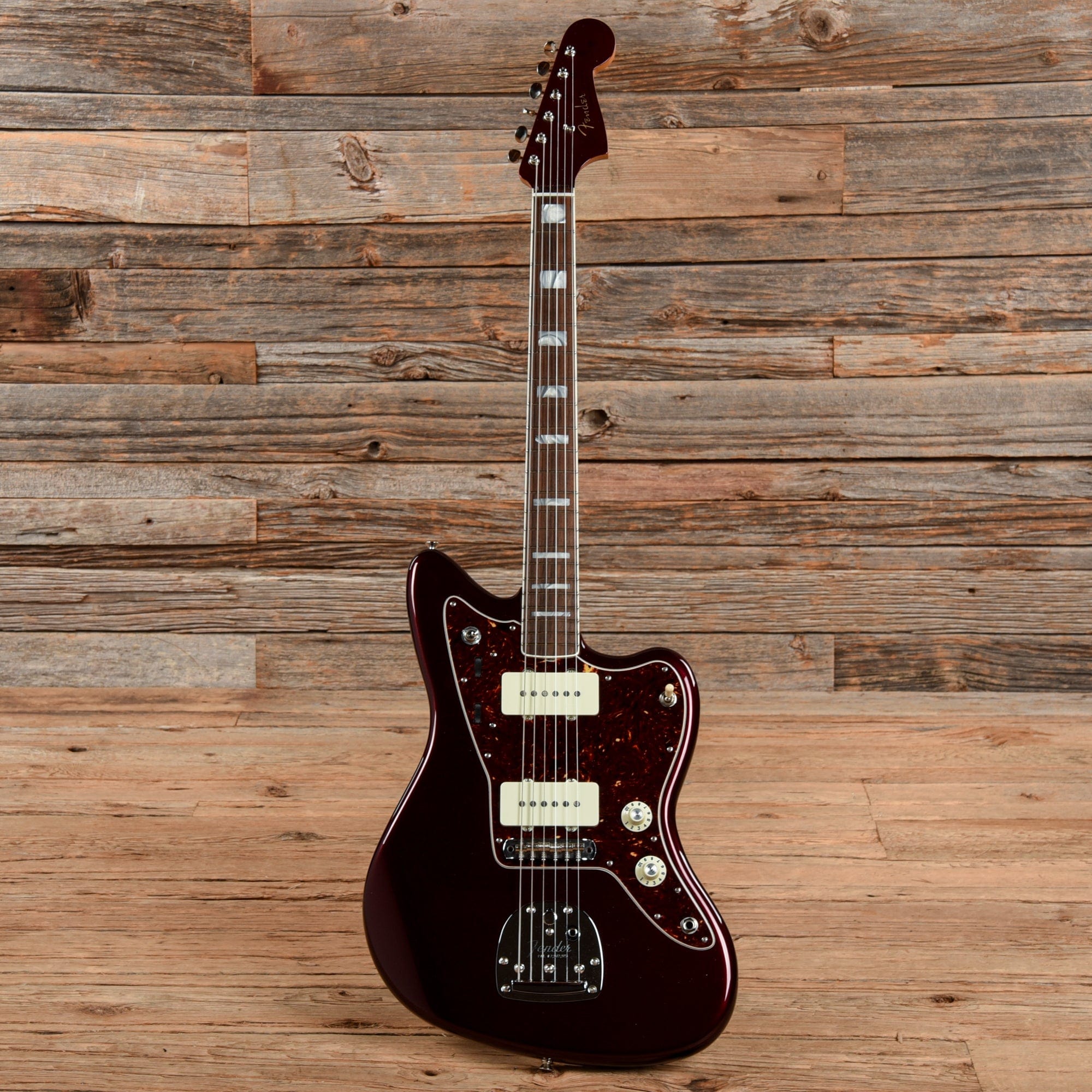 Fender Jazzmaster Troy Van Leeuwen Oxblood 2019 – Chicago Music Exchange