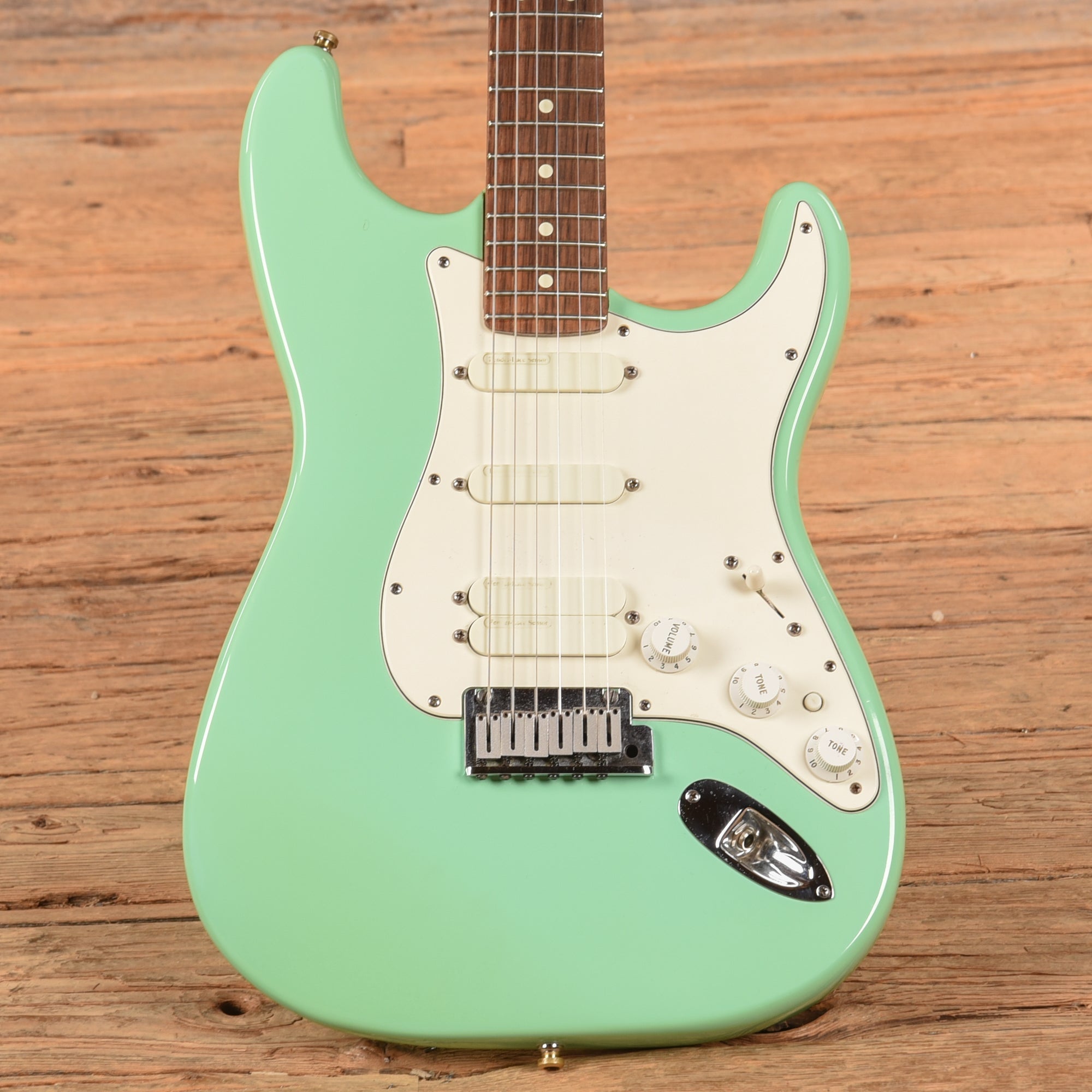 Fender Jeff Beck Signature Stratocaster Surf Green 1996 – Chicago Music ...
