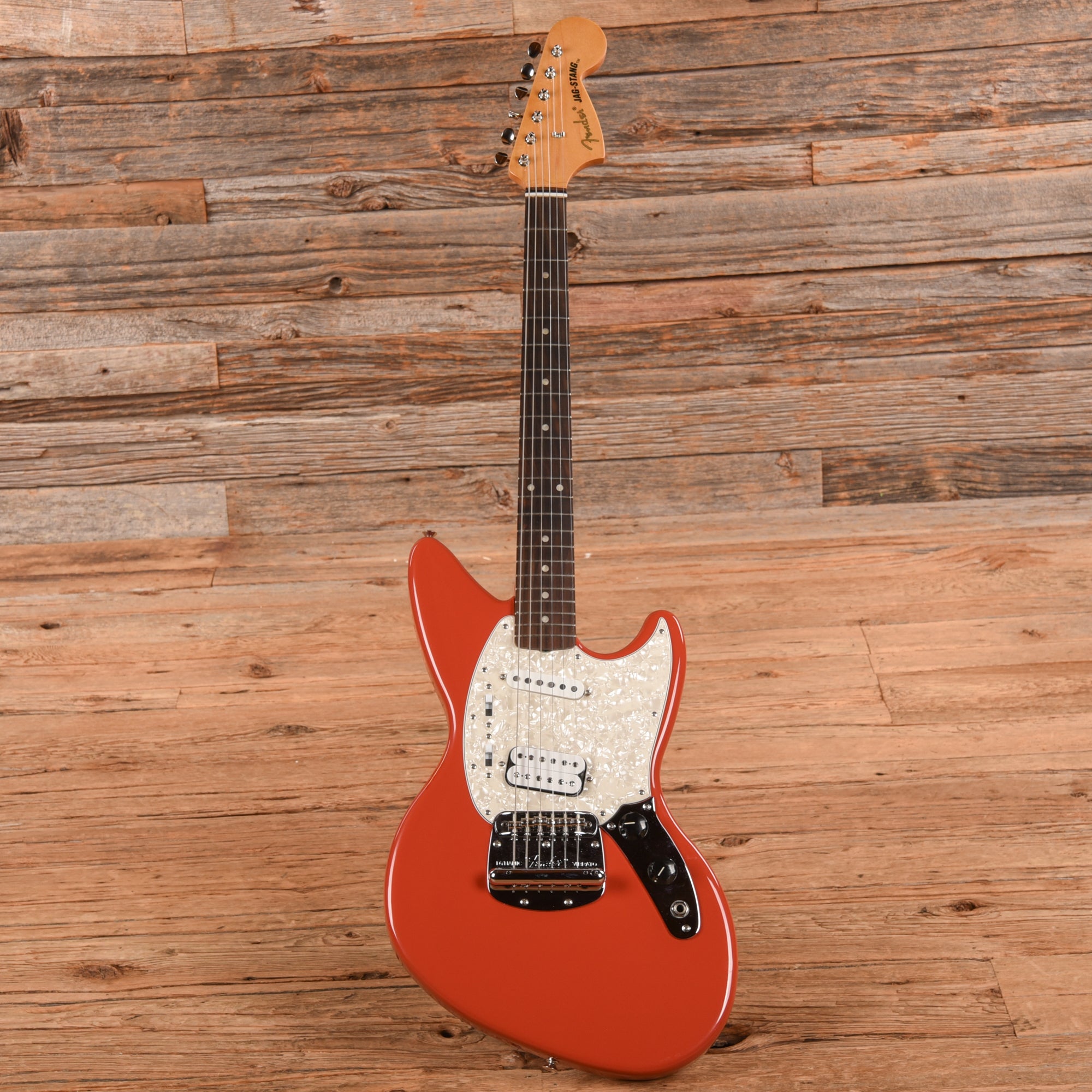 Fender Kurt Cobain Signature Jag-Stang Fiesta Red 2021 – Chicago Music ...