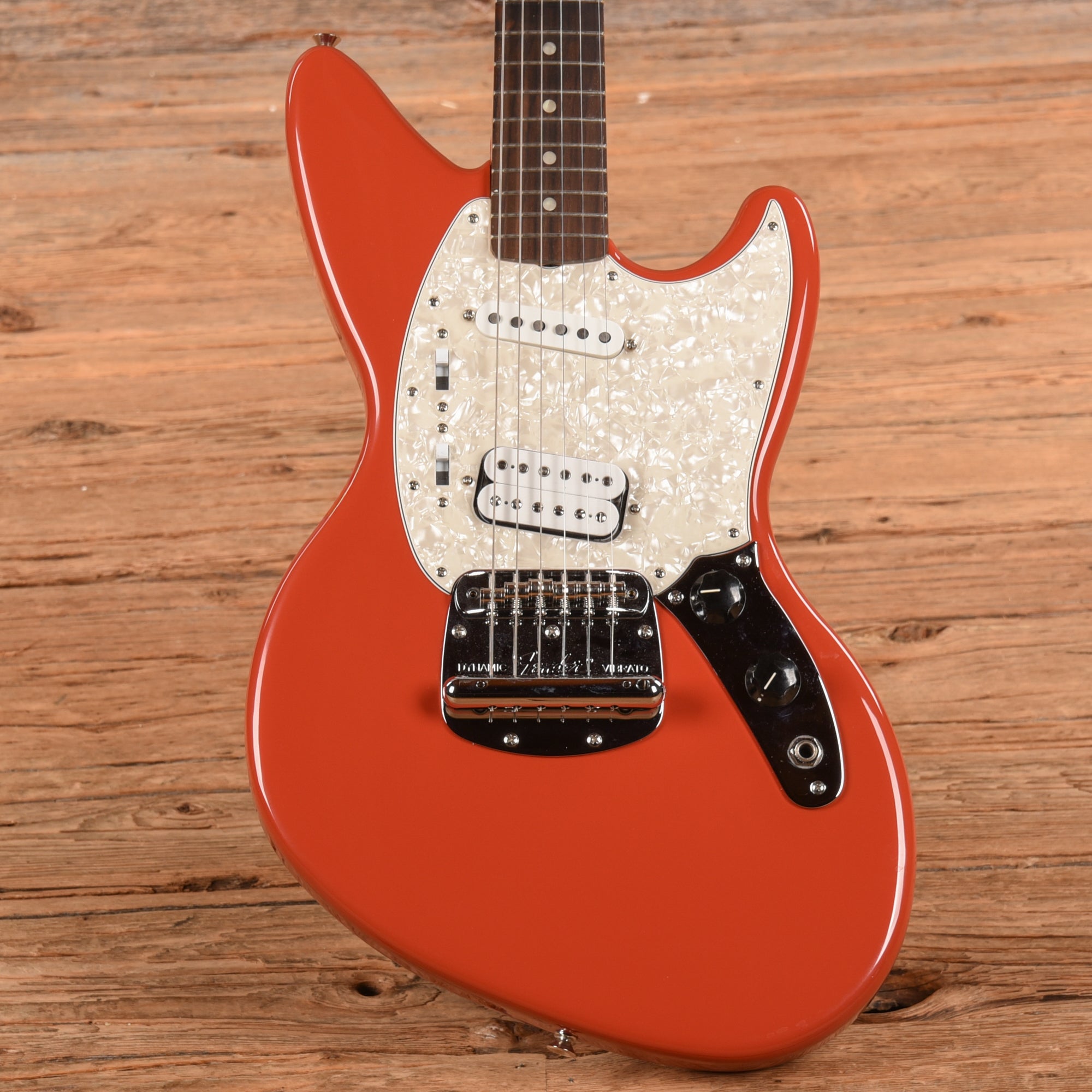 Fender Kurt Cobain Signature Jag-Stang Fiesta Red 2021 – Chicago Music ...