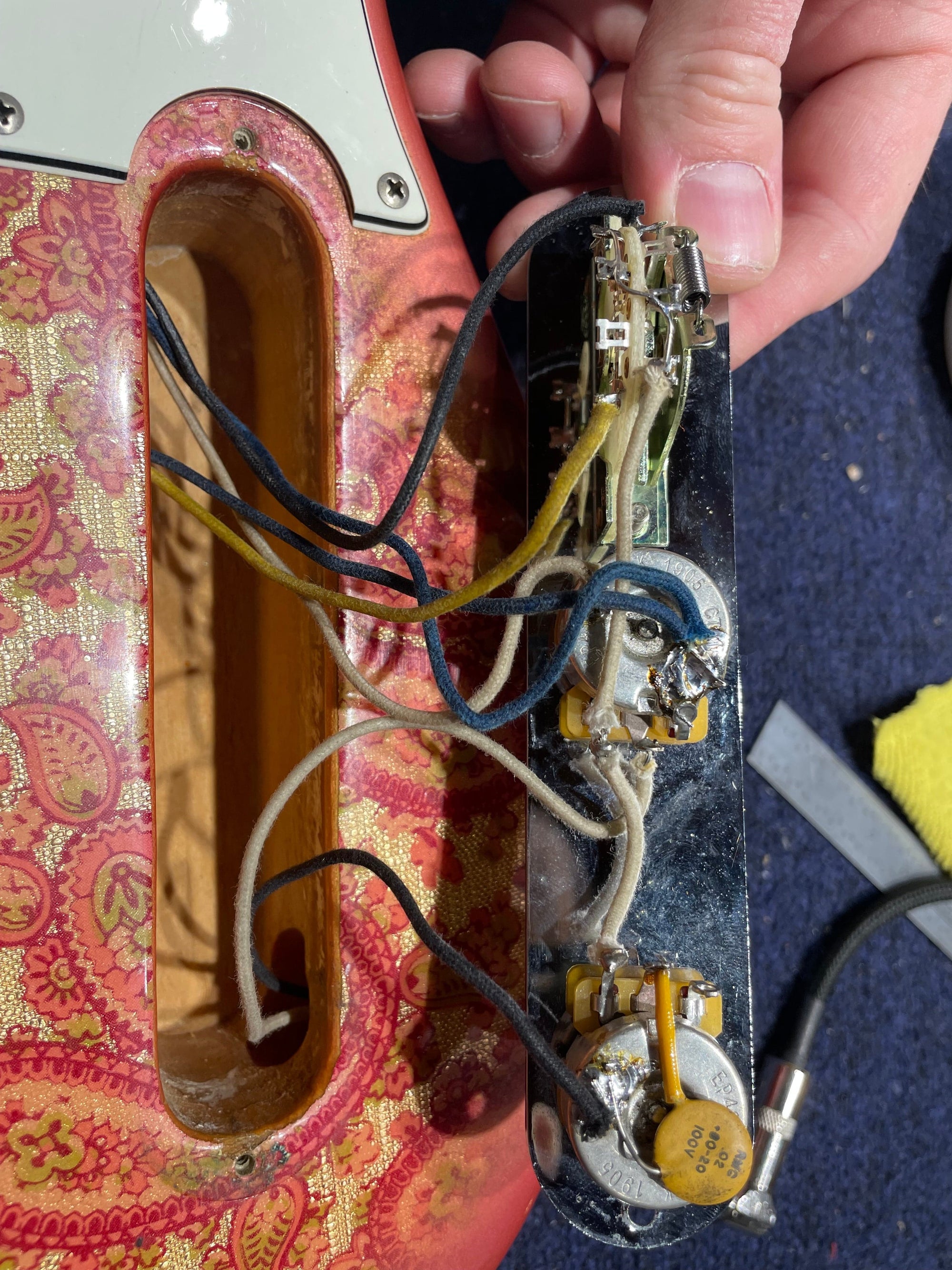 Fender Paisley Telecaster Pink 1968 – Chicago Music Exchange