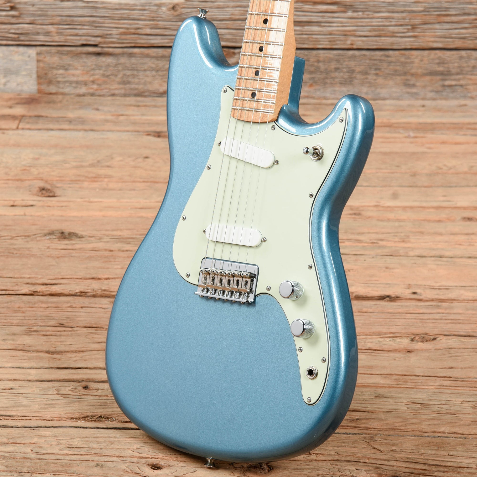 Fender Player Duo Sonic Lake Placid Blue 2021 – Chicago Music Exchange