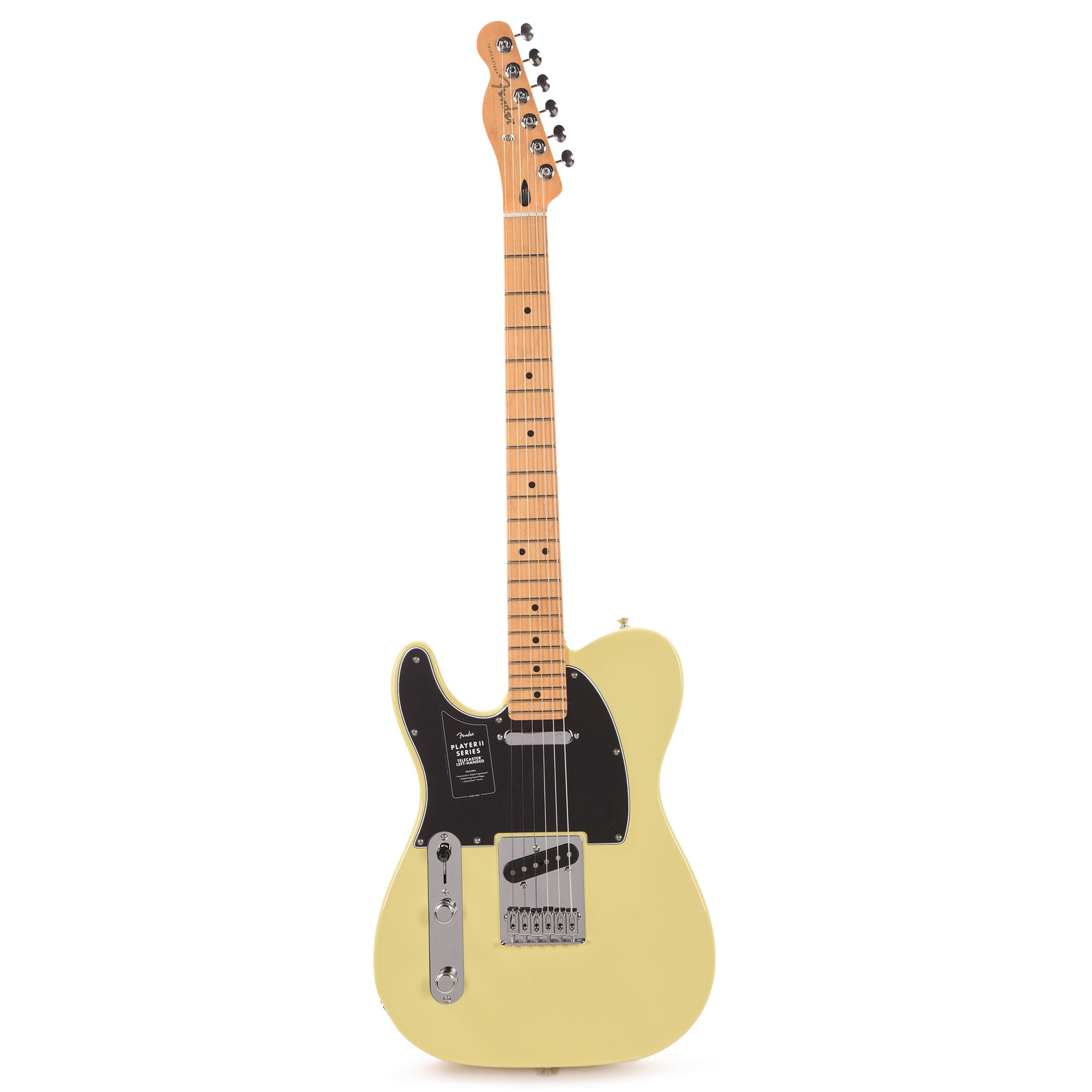 Fender Player II Telecaster Hialeah Yellow LEFTY – Chicago Music Exchange