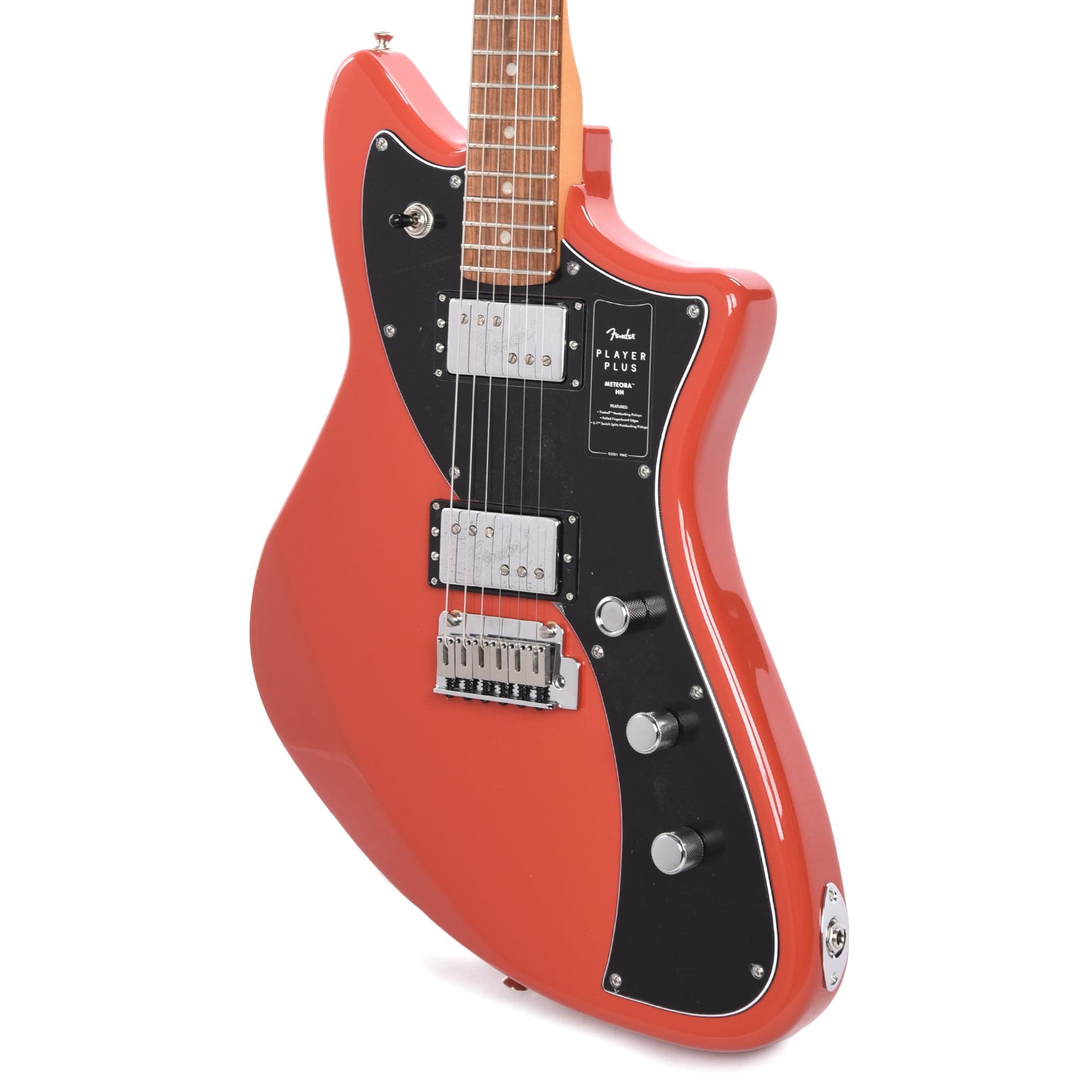 Fender Player Plus Meteora HH Fiesta Red – Chicago Music Exchange