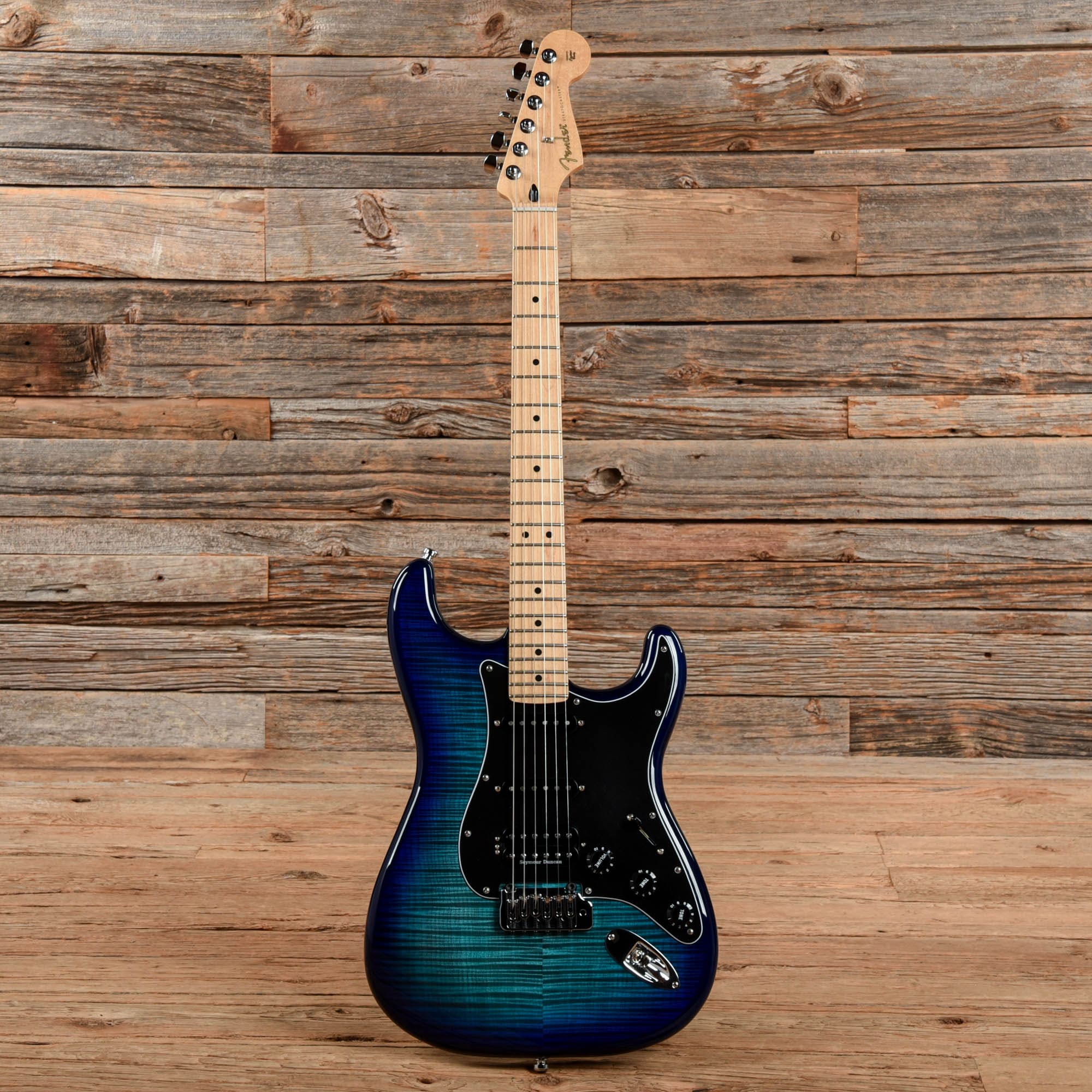 Fender Player Stratocaster Plus Top HSS Blue Burst 2021 – Chicago Music ...
