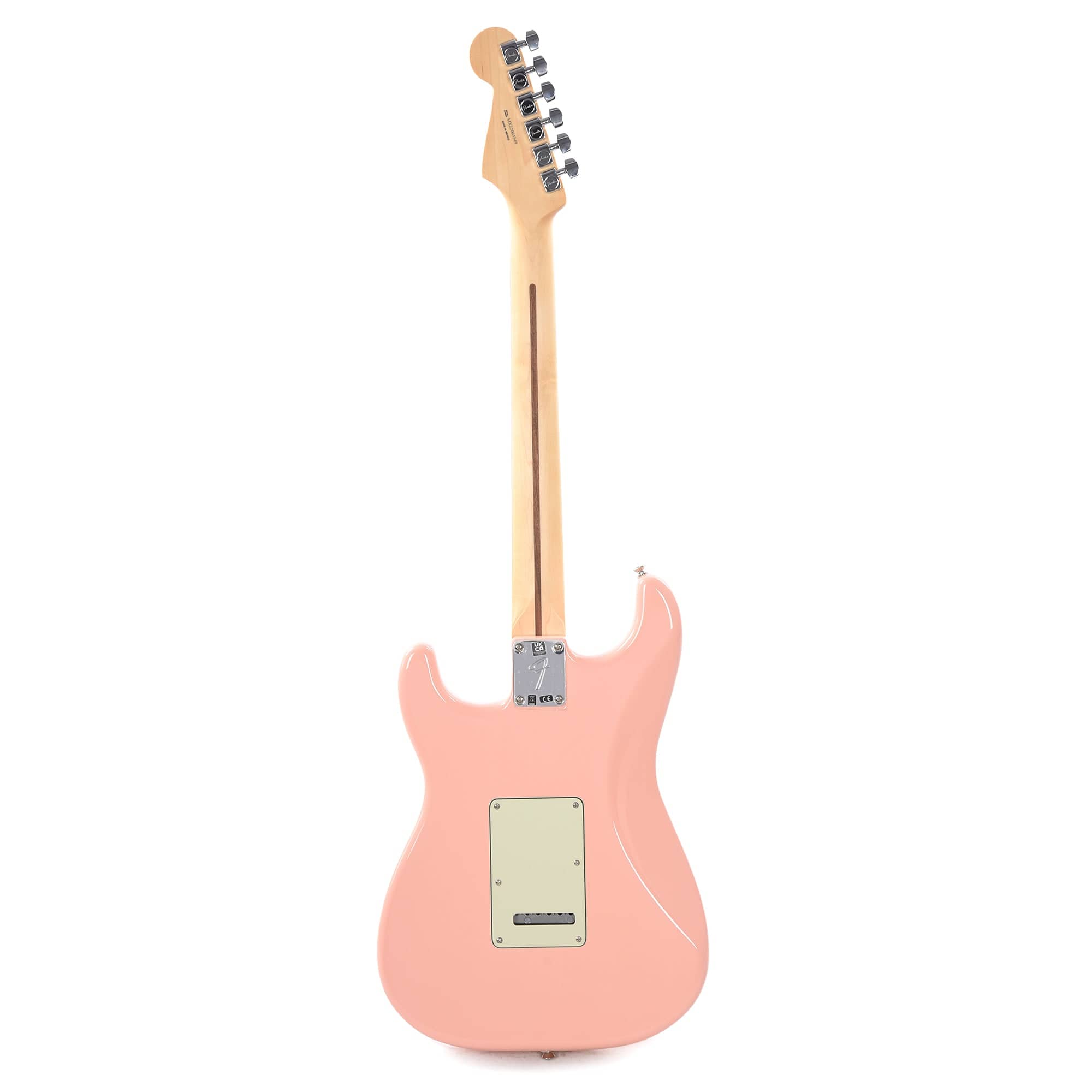 Fender Player Stratocaster Shell Pink w/3-Ply Mint Pickguard – Chicago ...