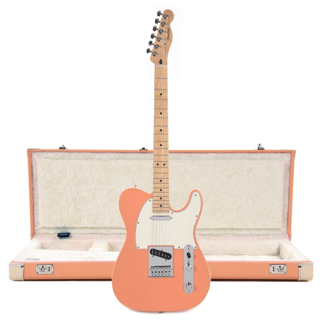 Fender Player Telecaster Pacific Peach and Classic Series Wood Case St ...