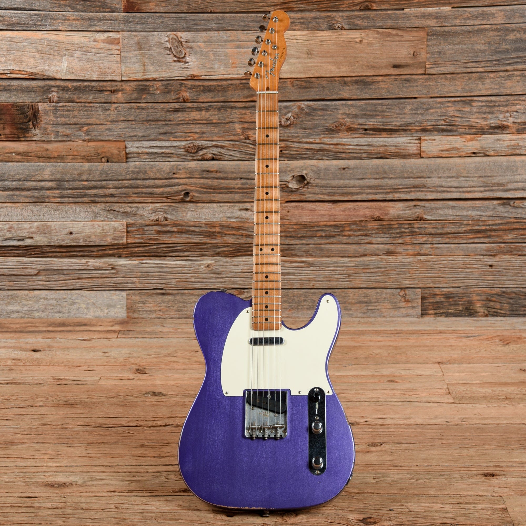 Fender Road Worn Telecaster Purple Metallic 2018 – Chicago Music Exchange