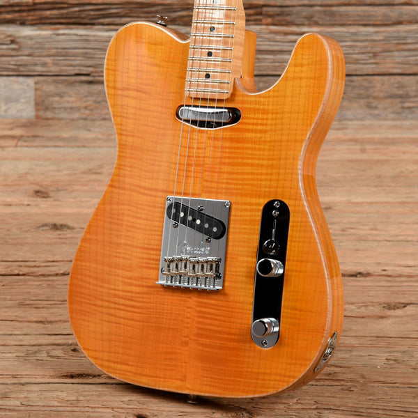 Fender Select Series Telecaster Carved Top Amber 2012 – Chicago Music ...