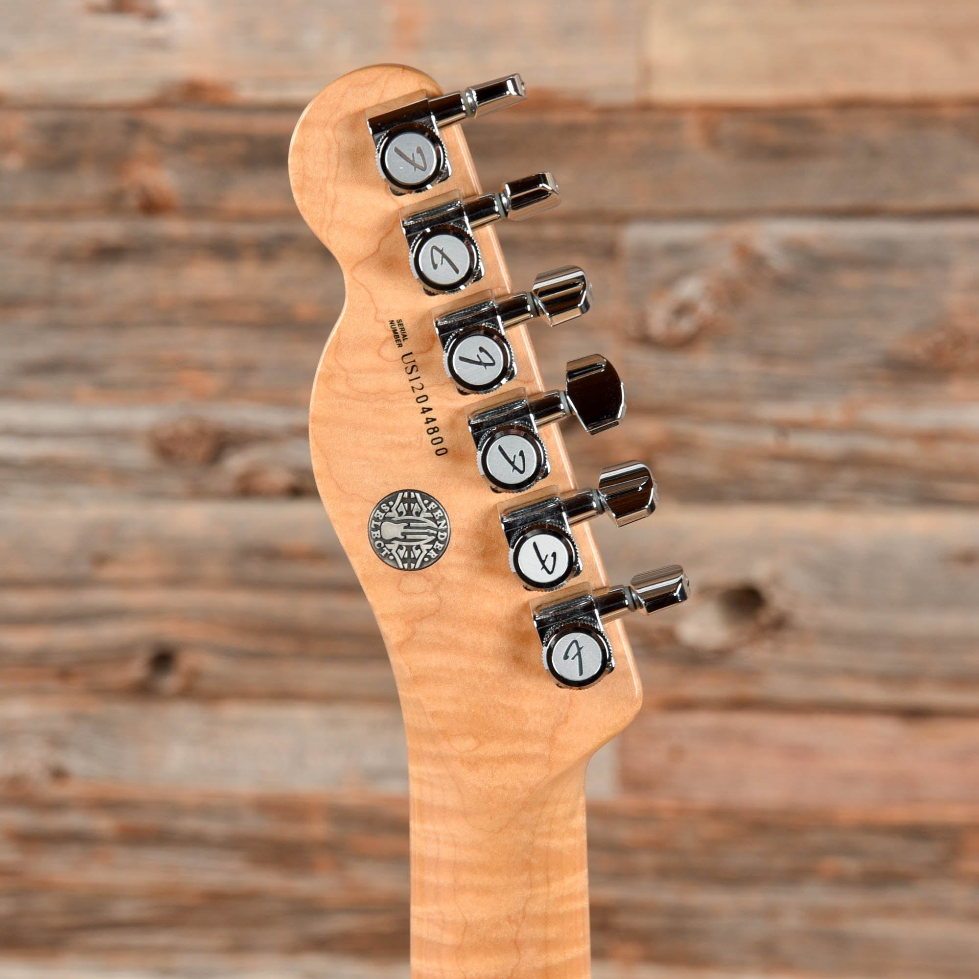 Fender Select Series Telecaster Carved Top Amber 2012 – Chicago Music ...