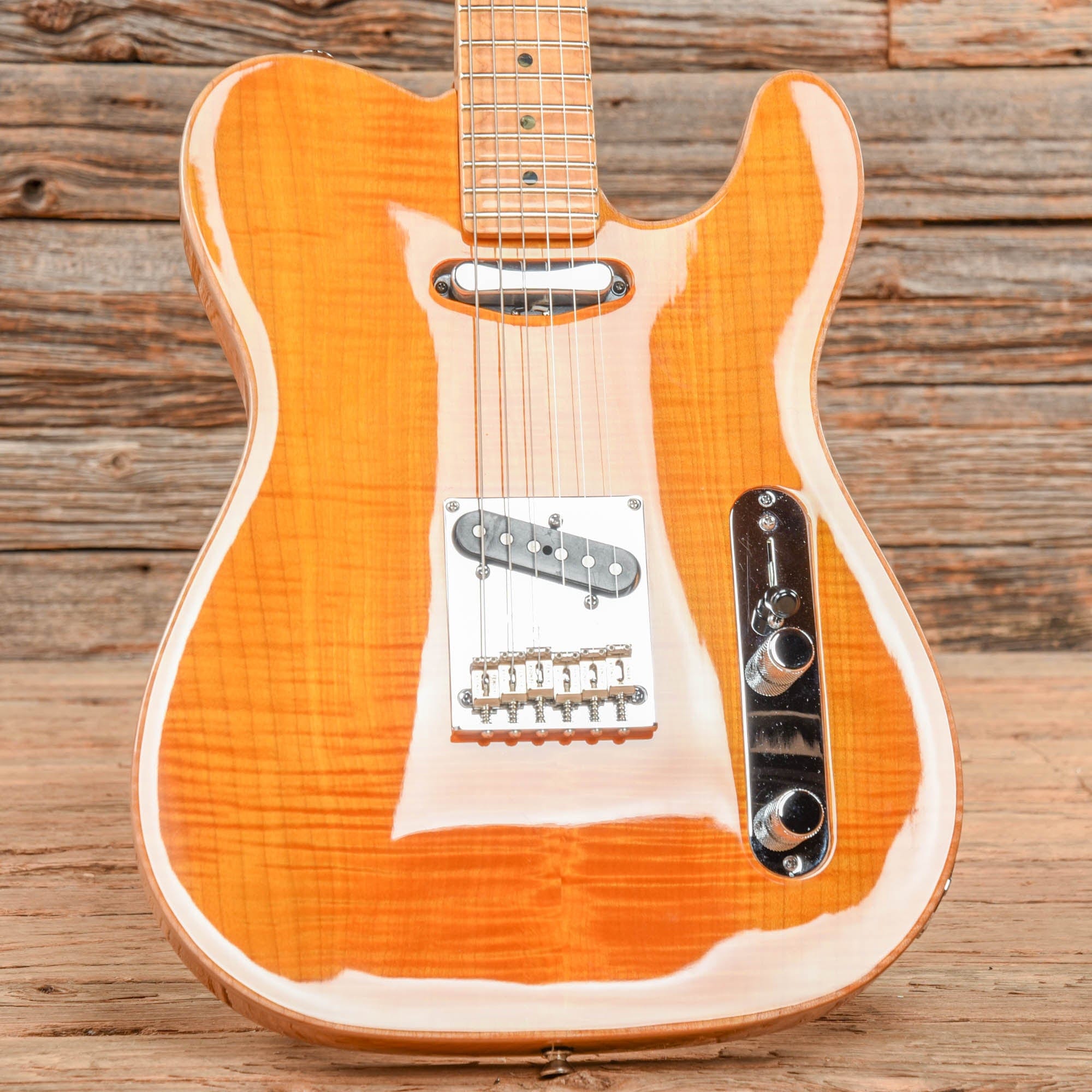 Fender Select Series Telecaster Carved Top Amber 2012 – Chicago Music ...