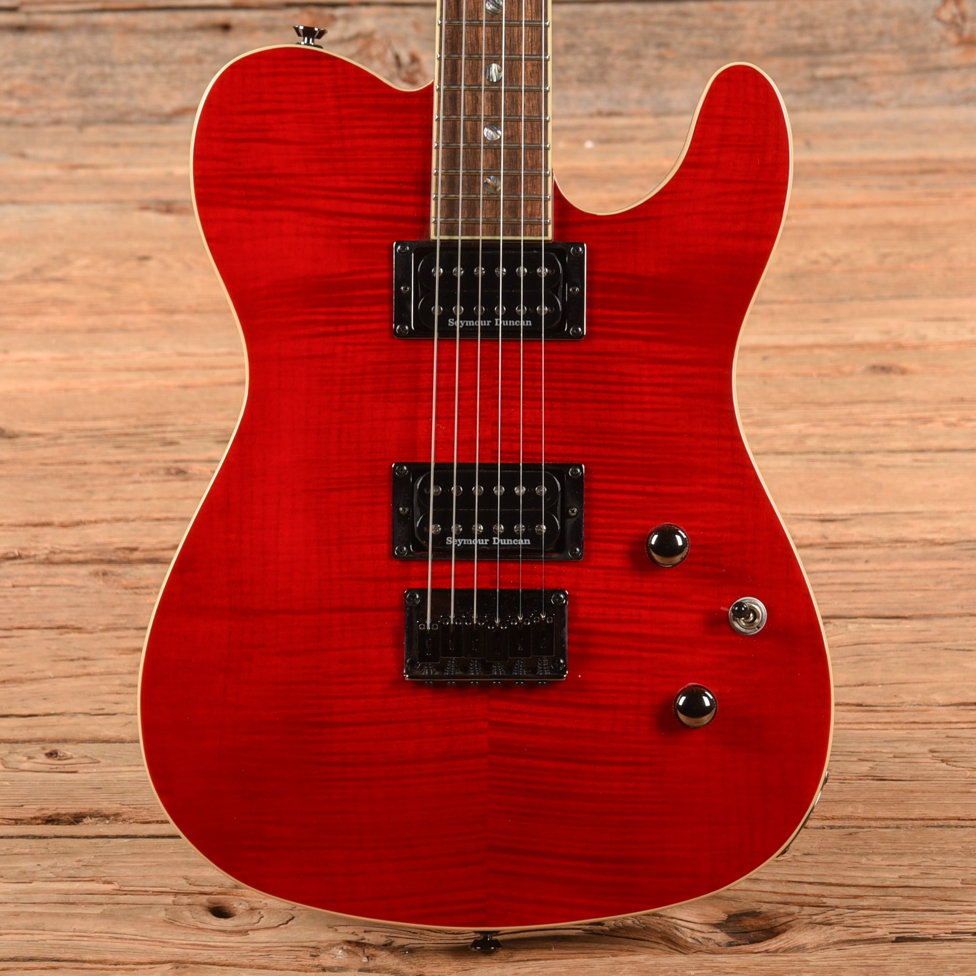 Fender Special Edition Custom Telecaster FMT HH Crimson Red Transparen ...