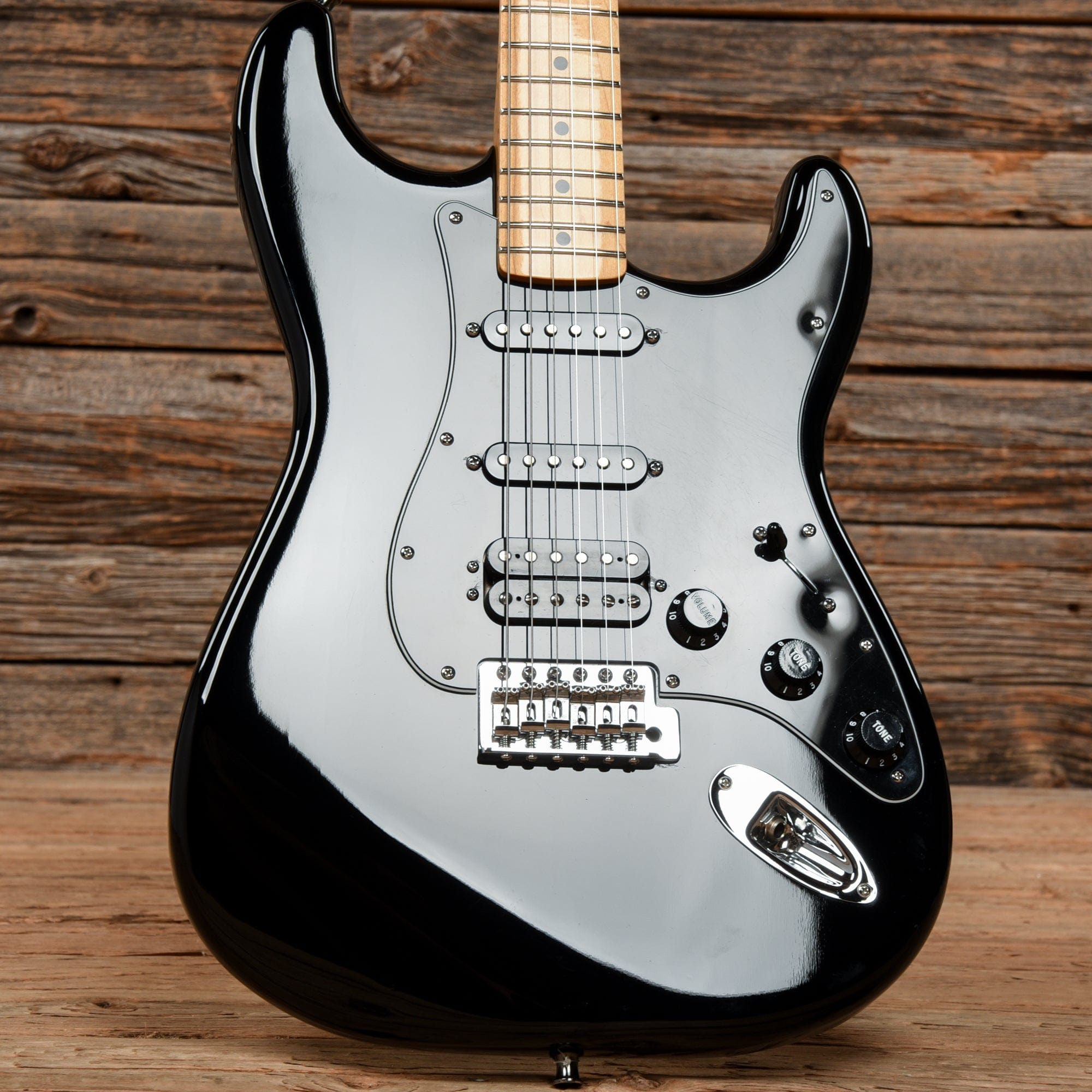 Fender Standard Stratocaster HSS Black 2011 – Chicago Music Exchange