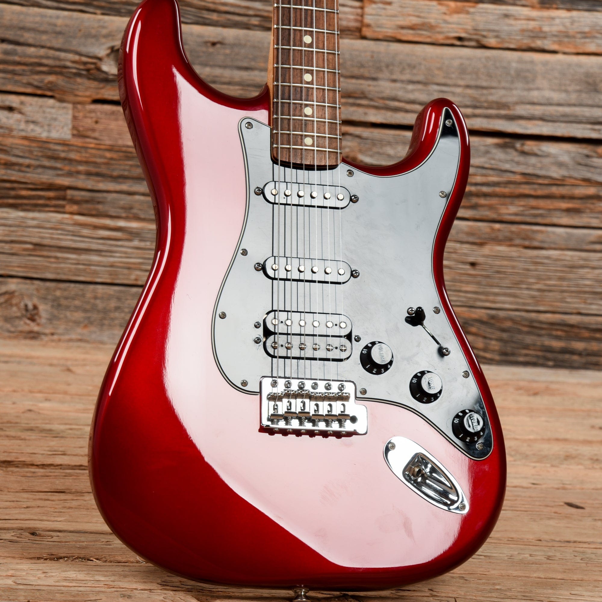 Fender Standard Stratocaster HSS Red Burst 2010 – Chicago Music Exchange