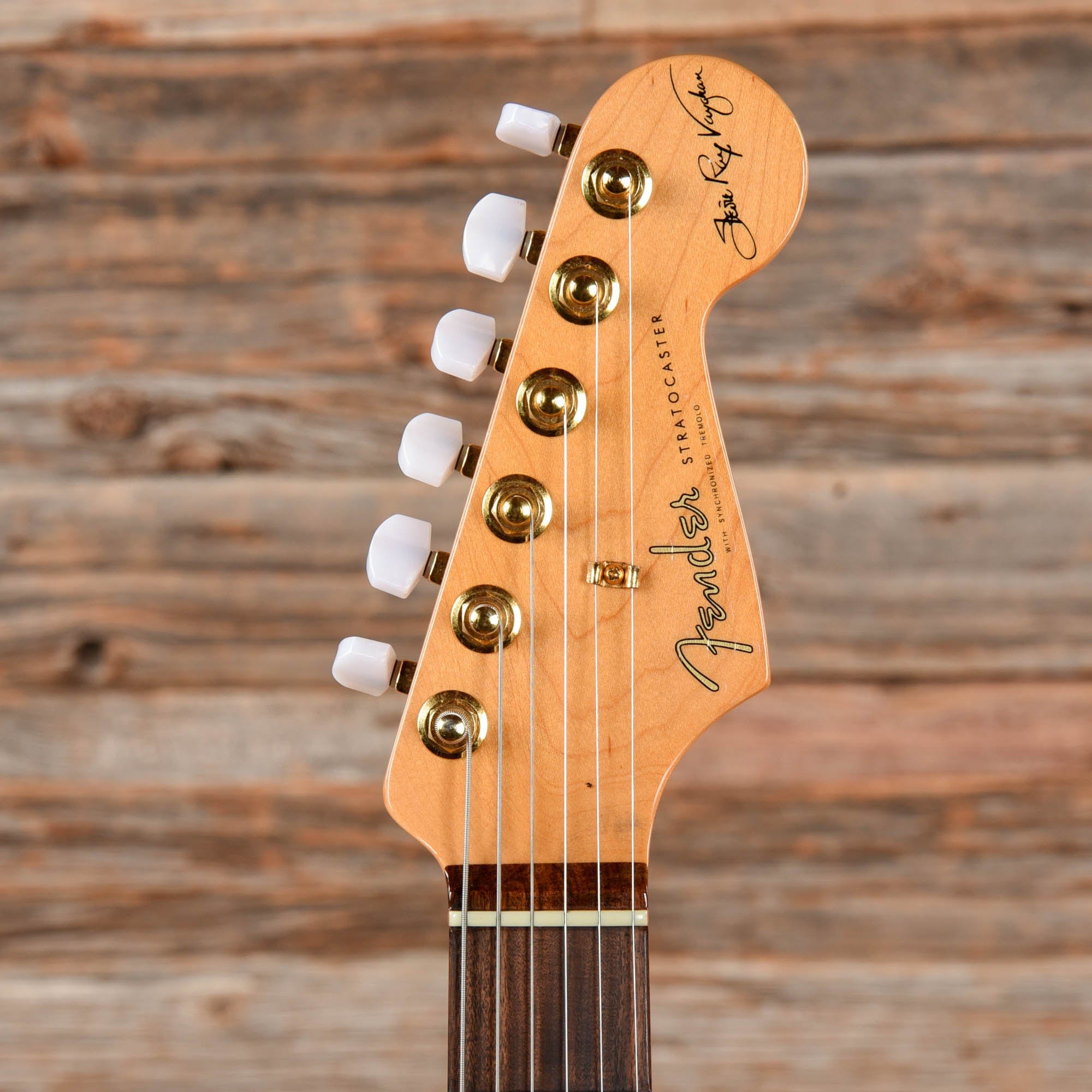 Fender Stevie Ray Vaughn Signature Stratocaster Sunburst 2005 – Chicago ...