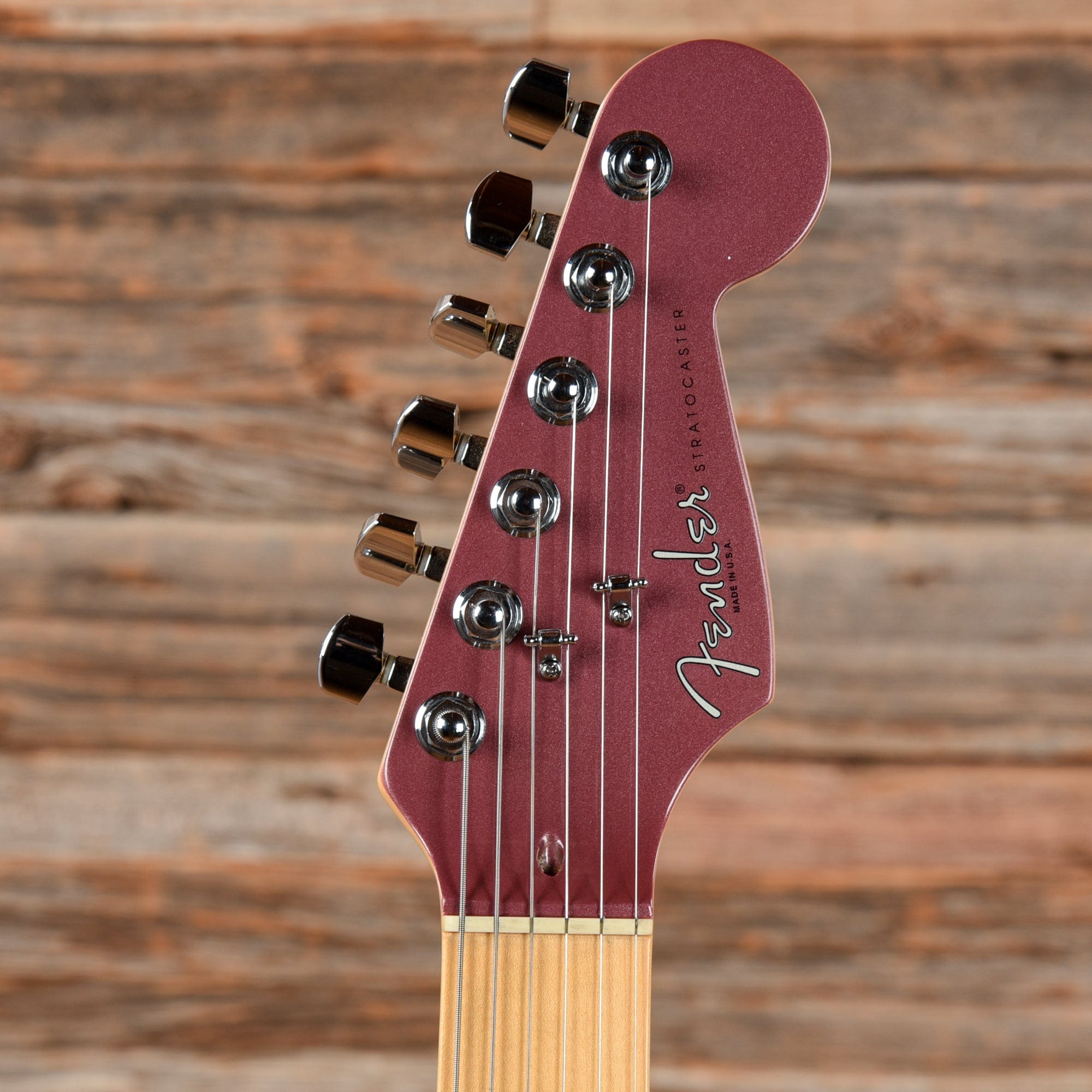Fender Stratocaster Matching Headstock Burgundy Mist 1995 – Chicago ...