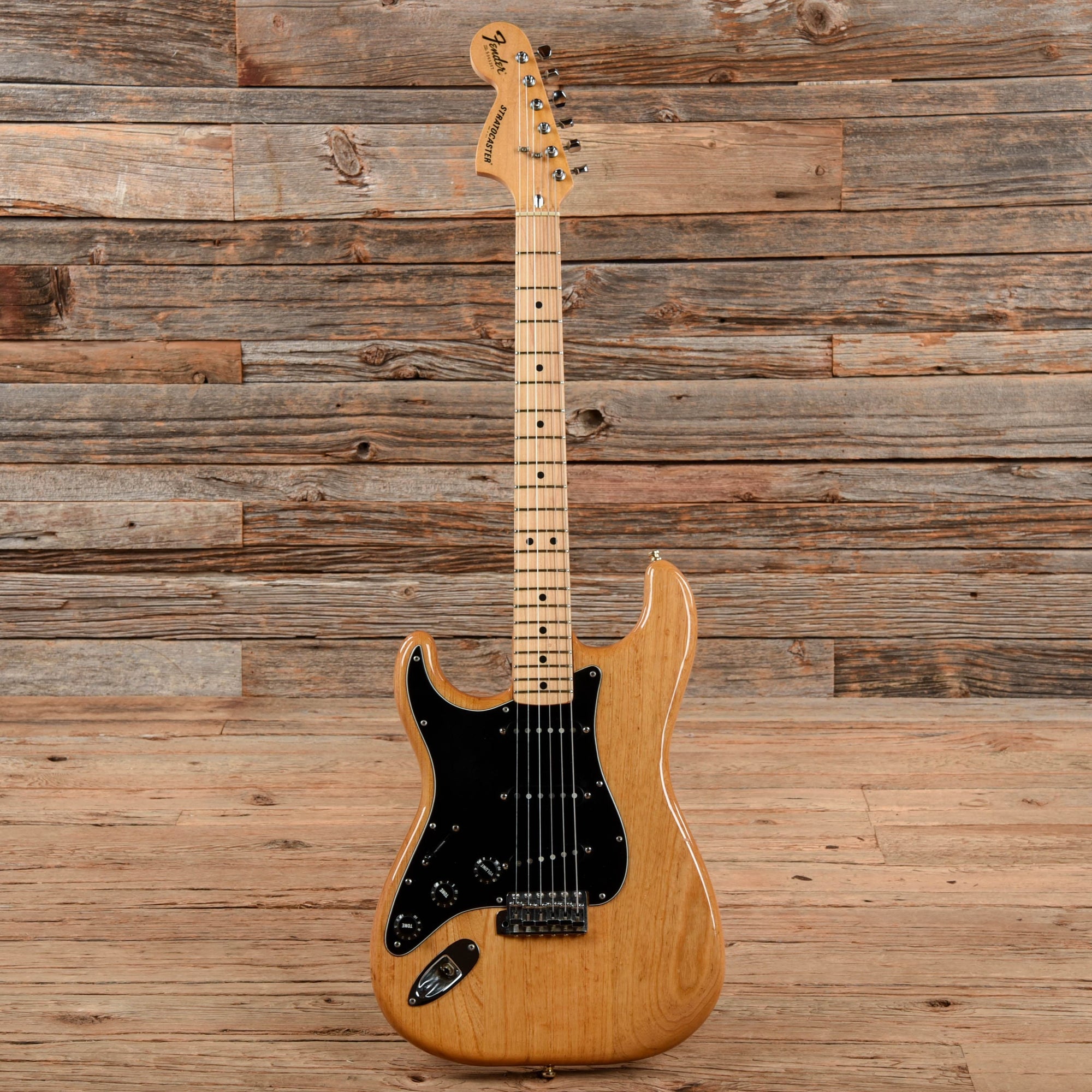 Fender Stratocaster Natural 1979 LEFTY – Chicago Music Exchange