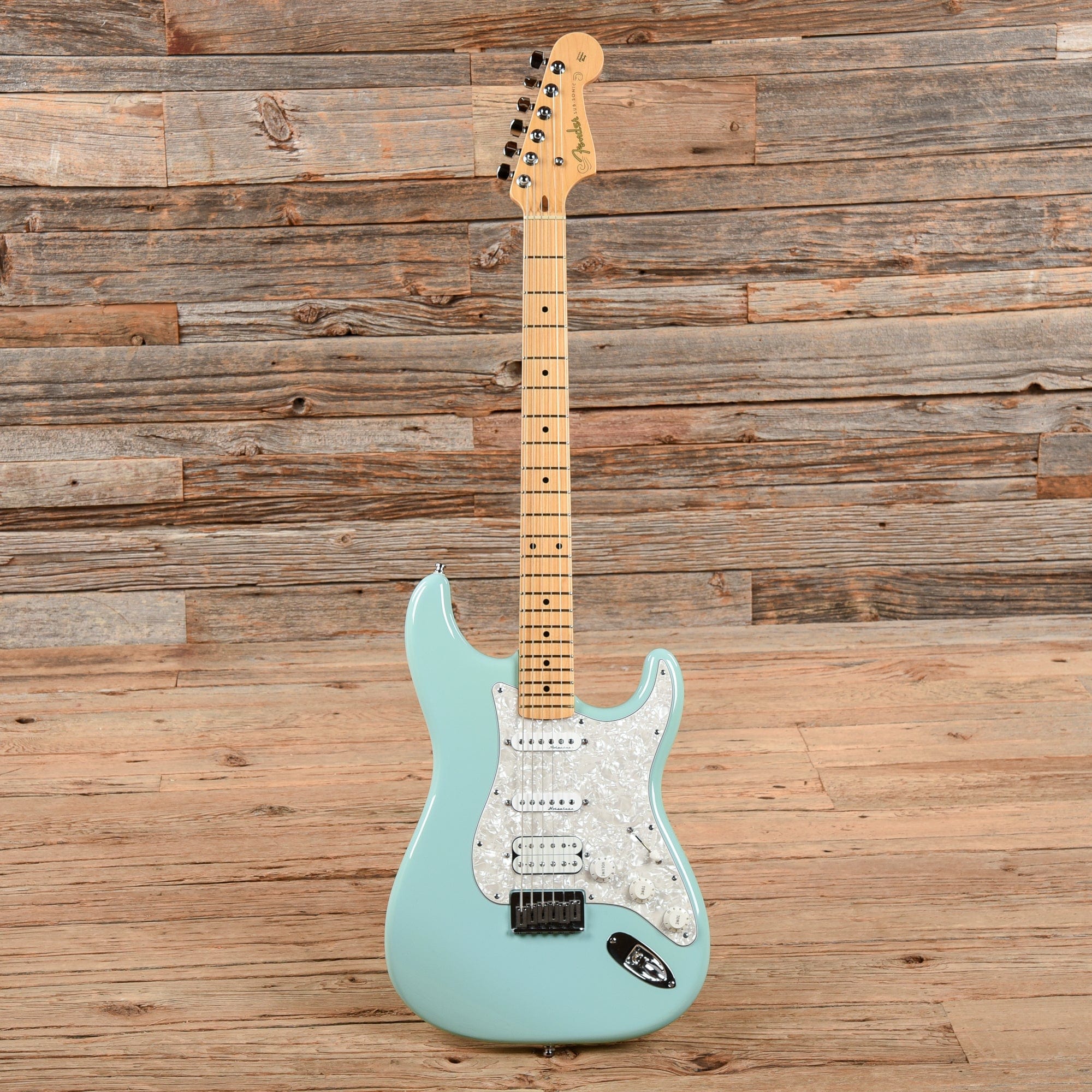Fender Sub-Sonic Stratocaster-Custom Shop Sonic Blue 2001 – Chicago ...