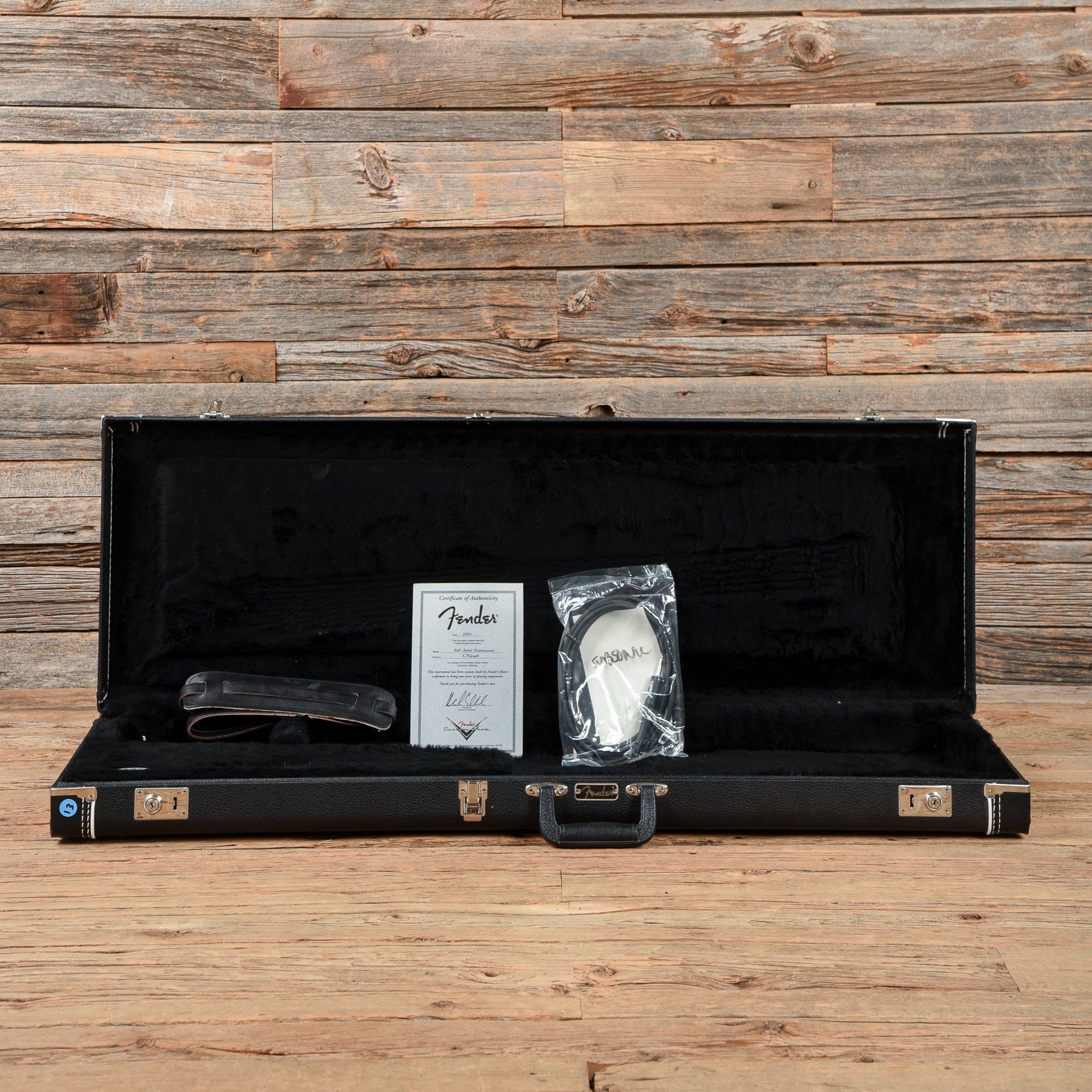 Fender Sub-Sonic Stratocaster-Custom Shop Sonic Blue 2001 – Chicago ...