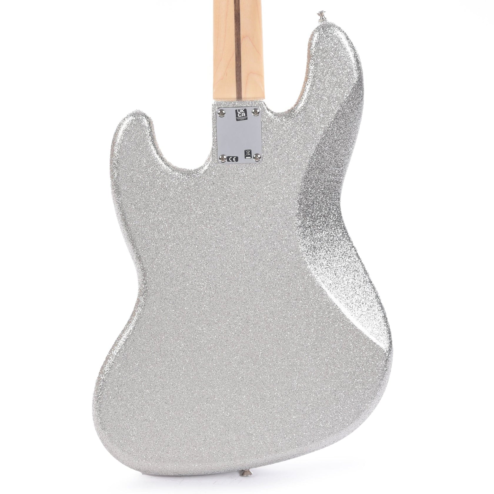 Fender Limited Edition Artist Mikey Way Jazz Bass Silver Sparkle w/Sig ...