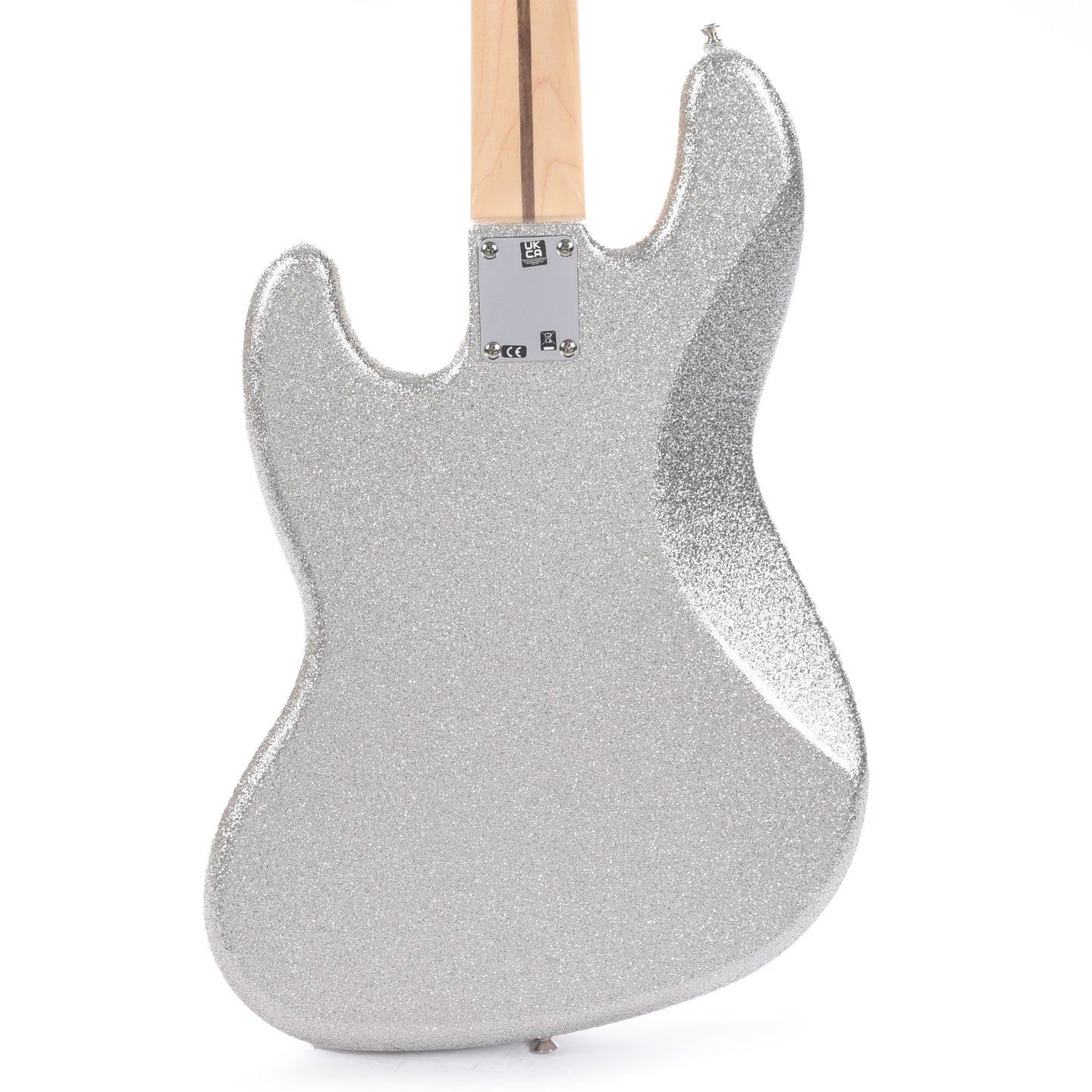 Fender Limited Edition Artist Mikey Way Jazz Bass Silver Sparkle w/Sig ...