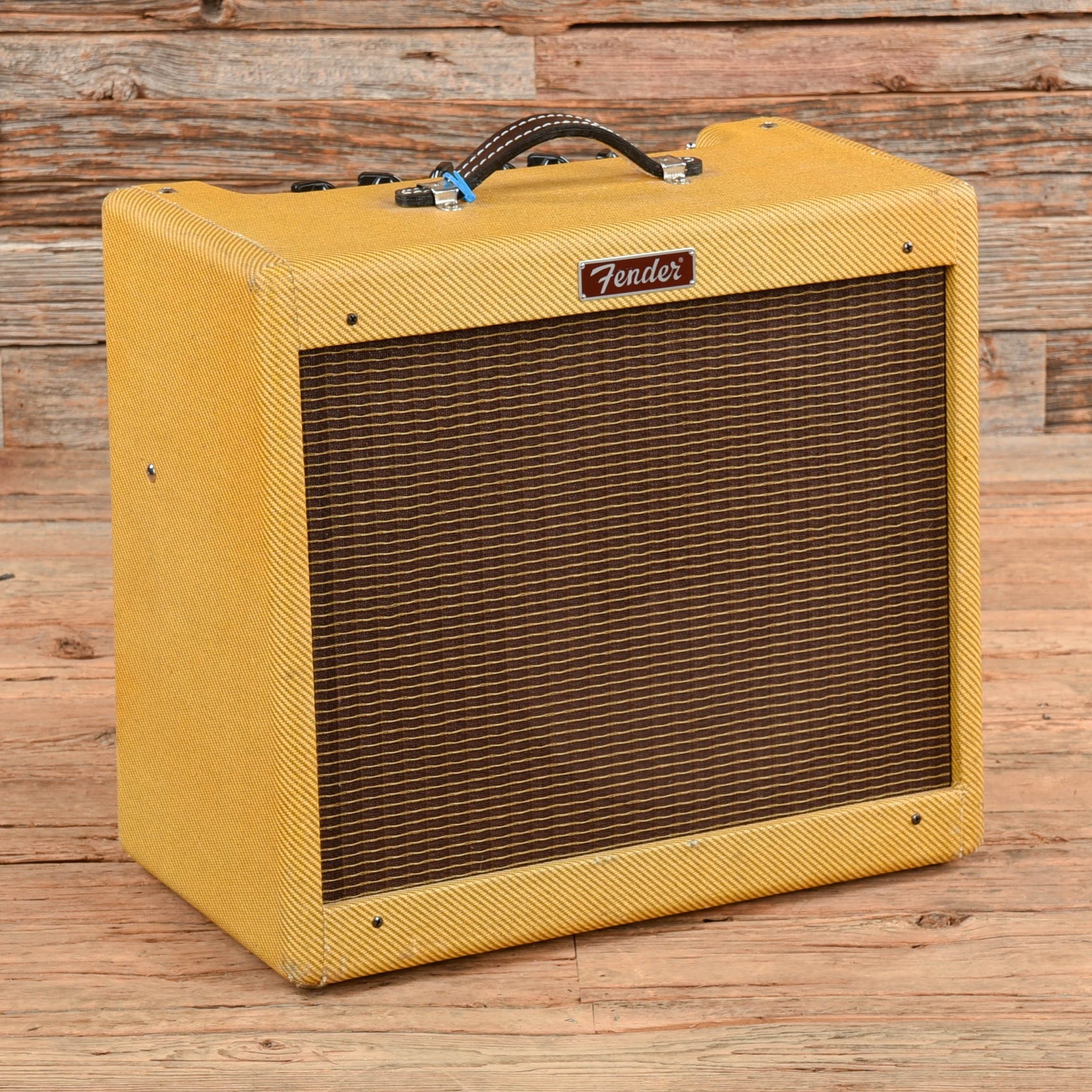 Fender Limited Edition Blues Junior Tweed 15-Watt 1x12" Guitar Combo ...