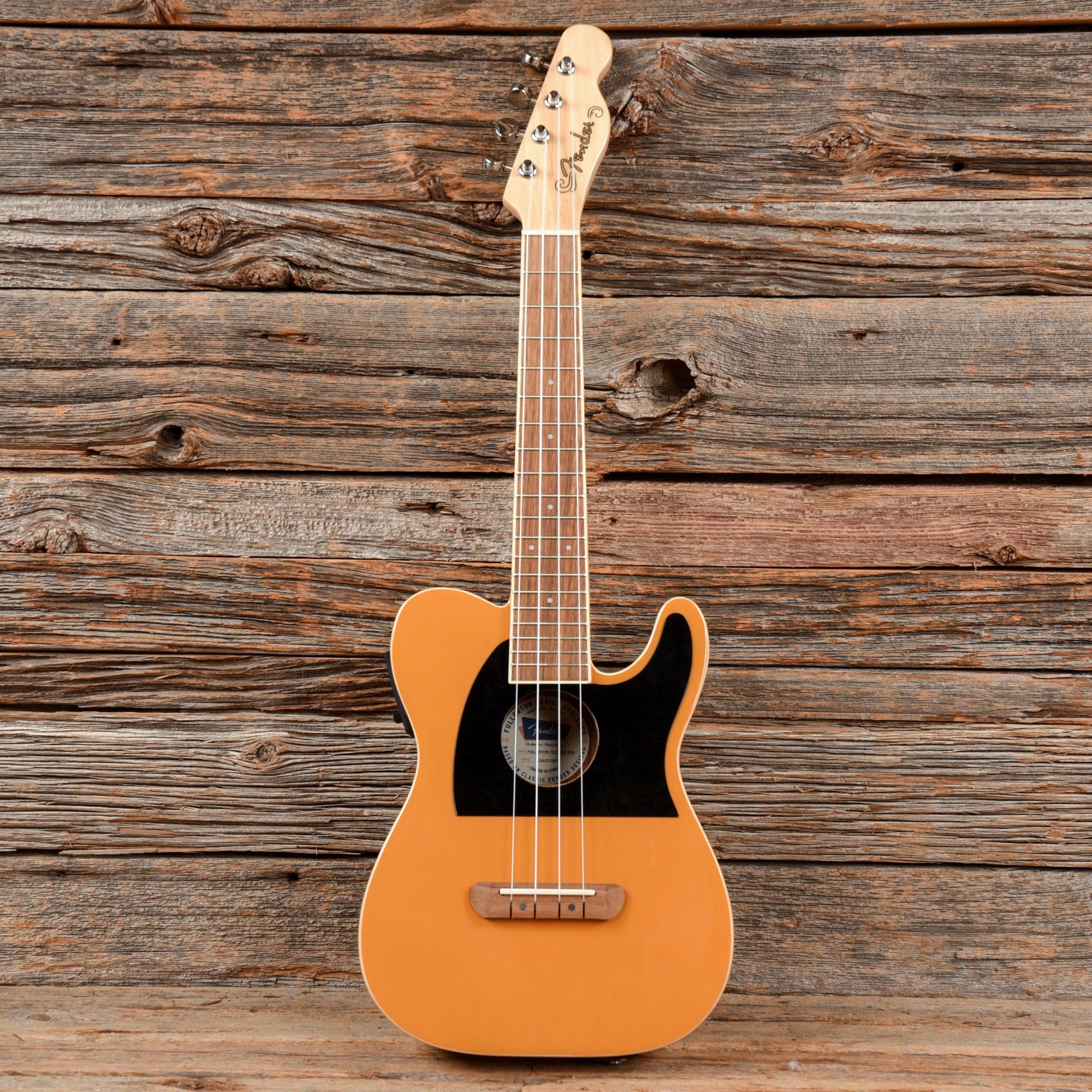 Fender Fullerton Telecaster Ukulele Butterscotch Blonde – Chicago Music ...