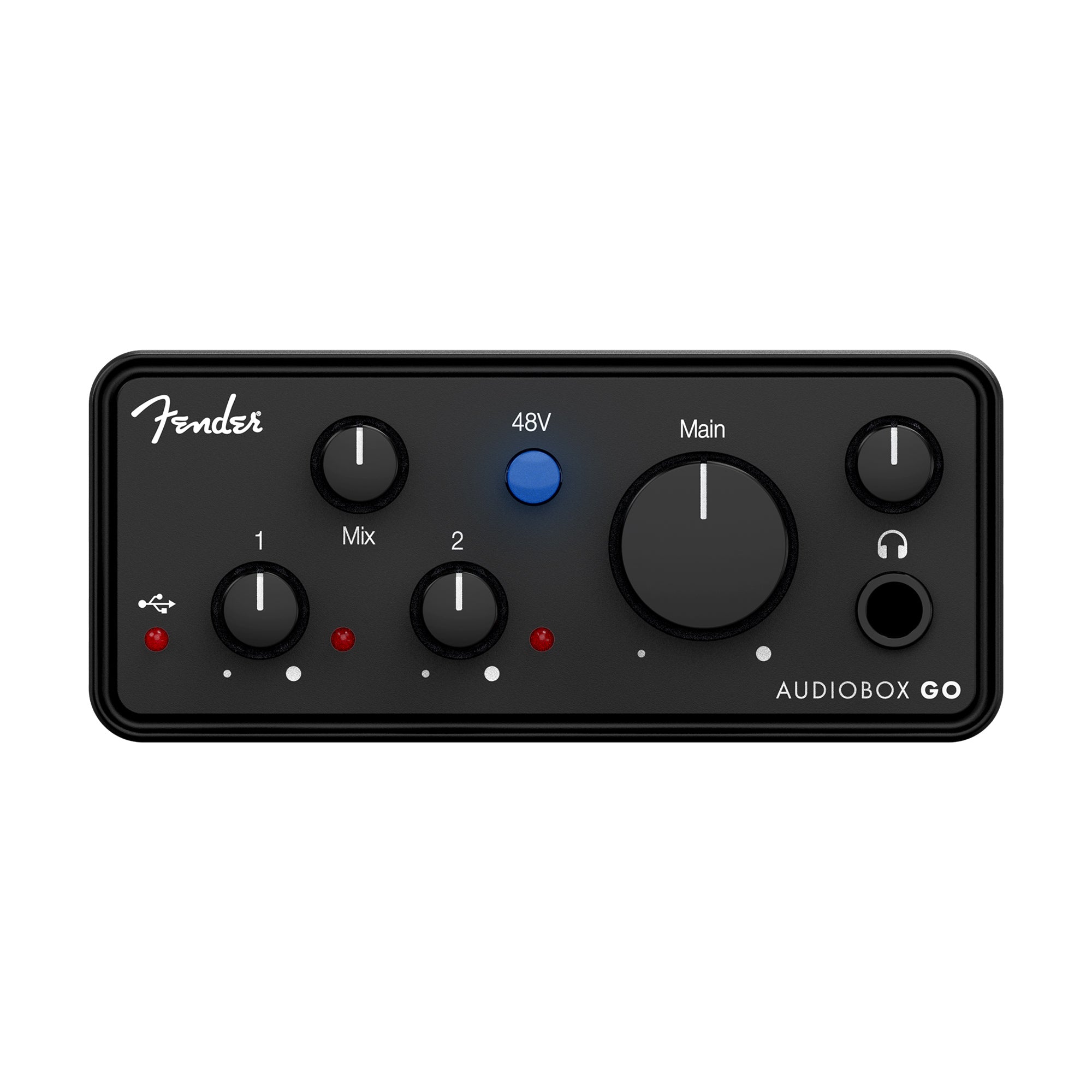 Fender AudioBox Go Ultra-Compact 2x2 USB-C Recording Audio Interface ...
