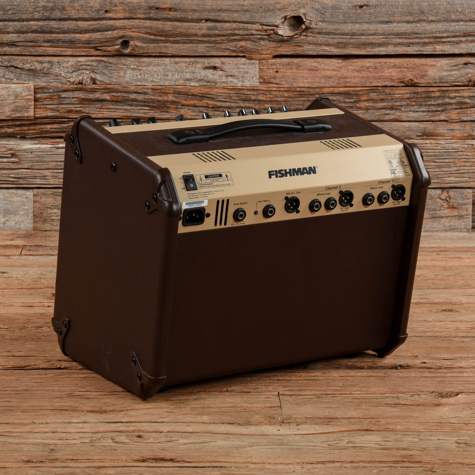 Fishman PRO-LBX-600 Loudbox Artist 2-Channel 120-Watt 1x8" Acoustic Gu ...