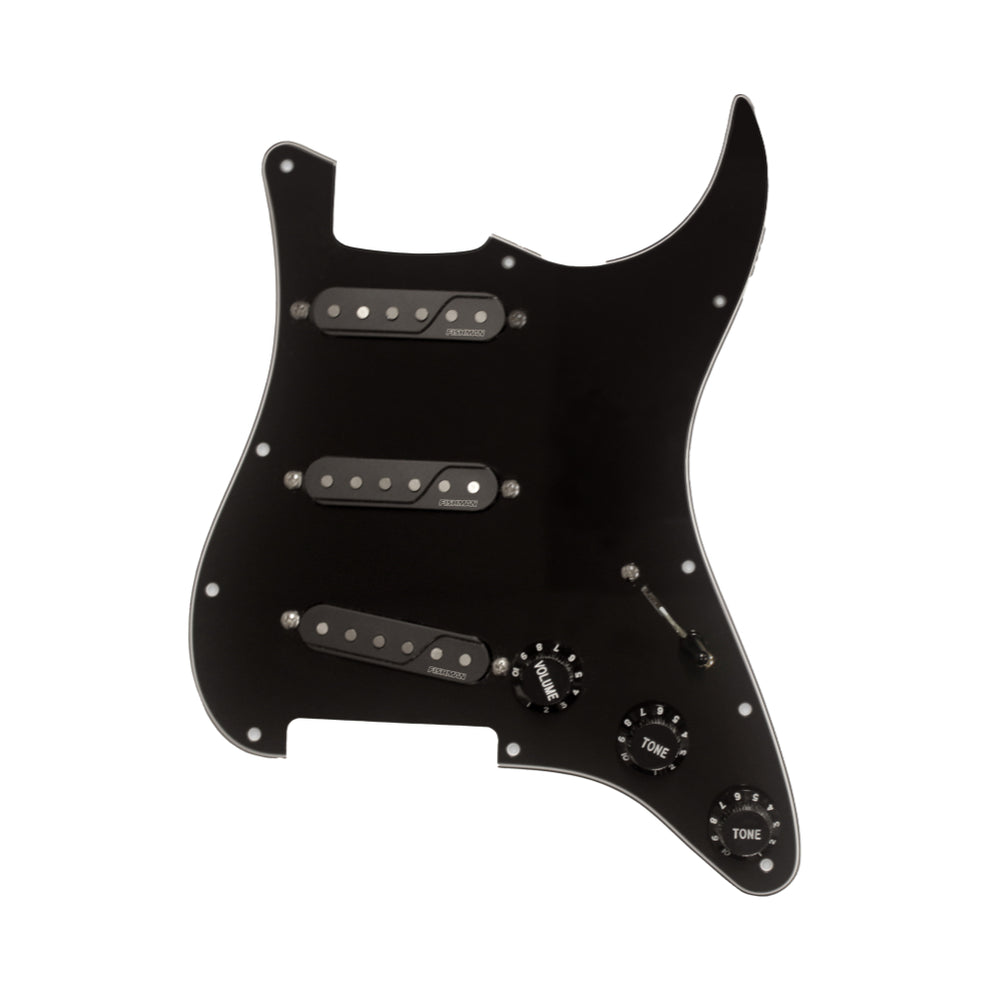 Fishman Fluence Greg Koch Strat Pickup Loaded Pickguard Set Black ...