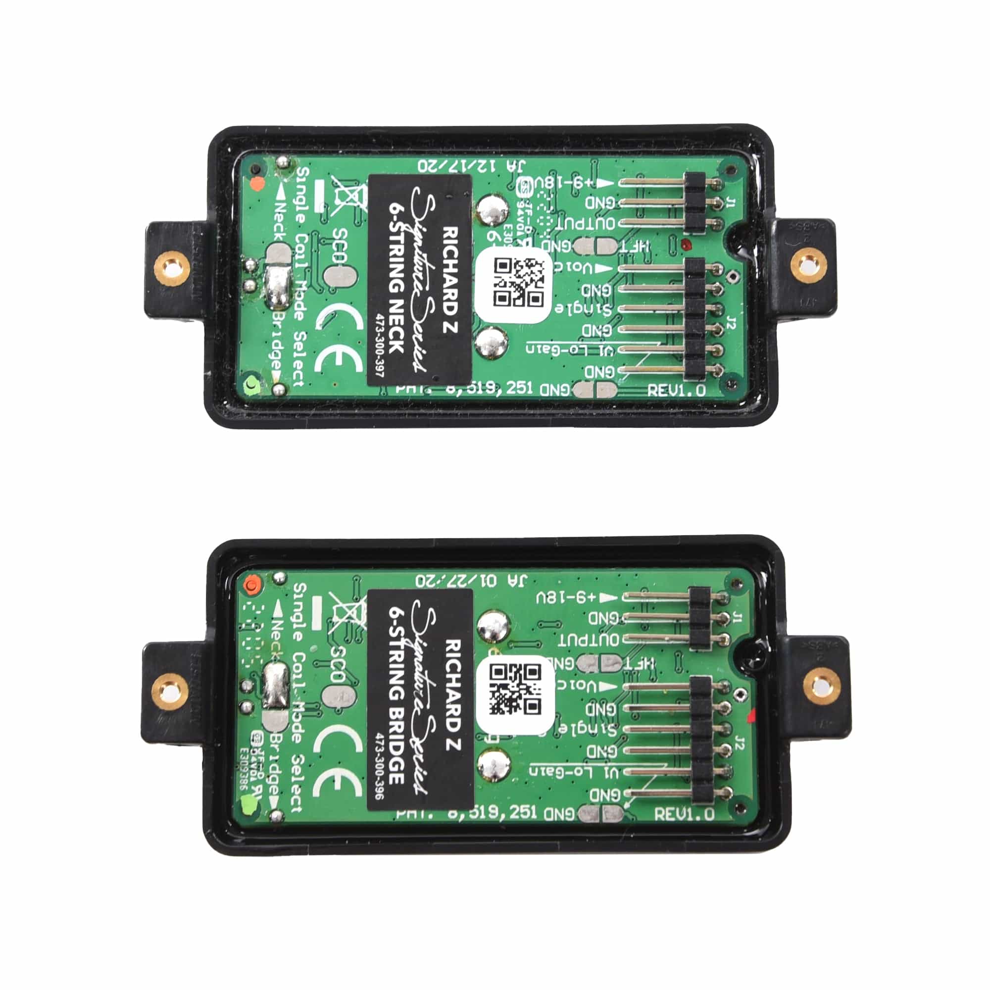 Fishman Fluence Richard Z Pickup Set Metallic Red – Chicago Music Exchange