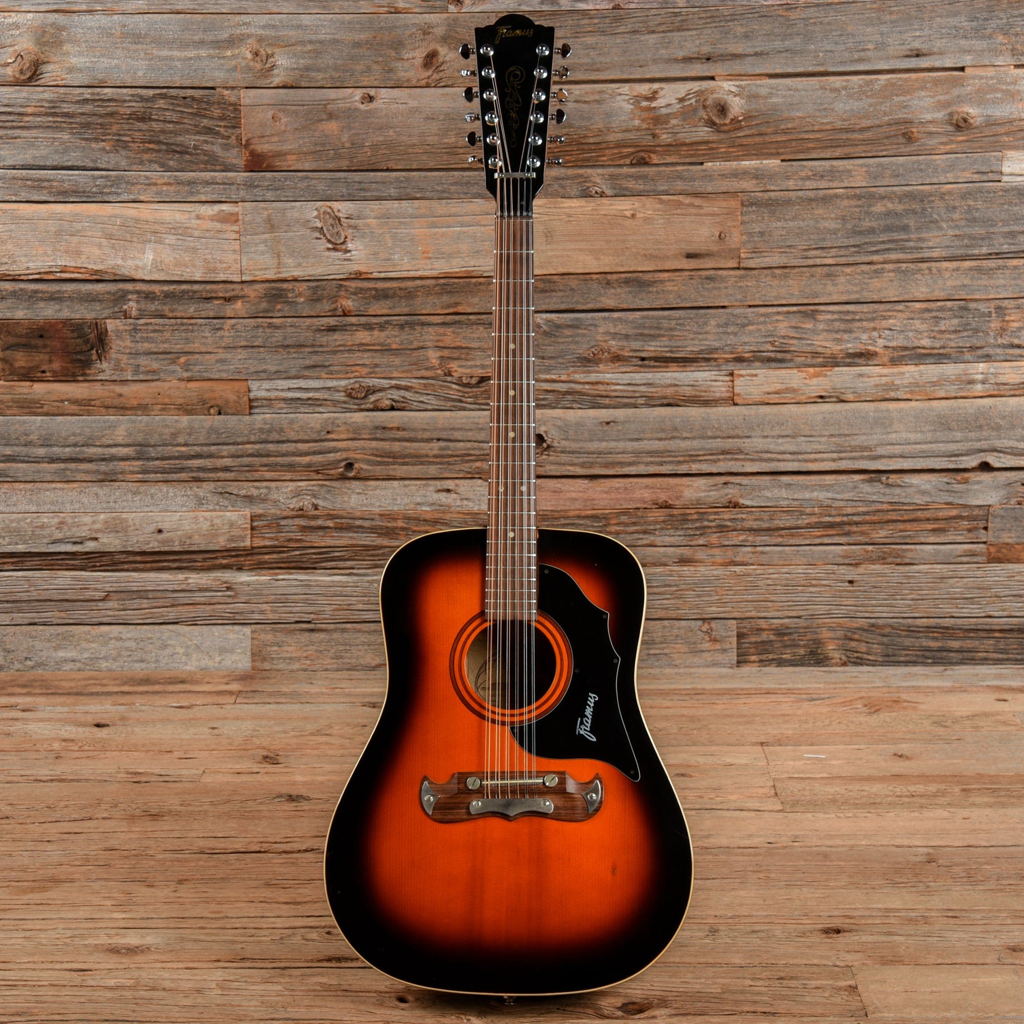 Framus Texan 51296 12 String Sunburst 1960s – Chicago Music Exchange