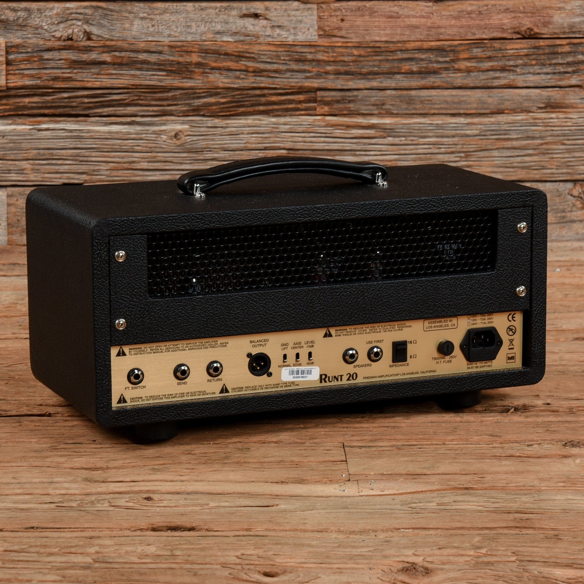 Friedman Runt 20 20-Watt Guitar Amp Head – Chicago Music Exchange