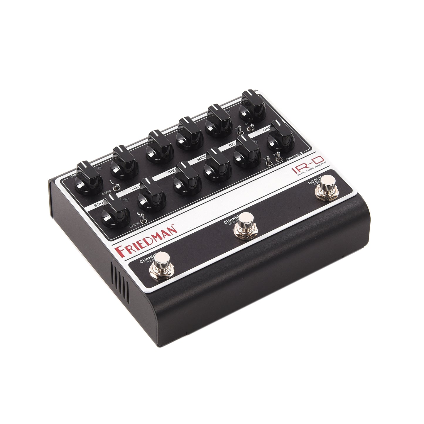 Friedman IR-D 2-Channel All-Tube High Voltage Preamp Pedal – Chicago ...
