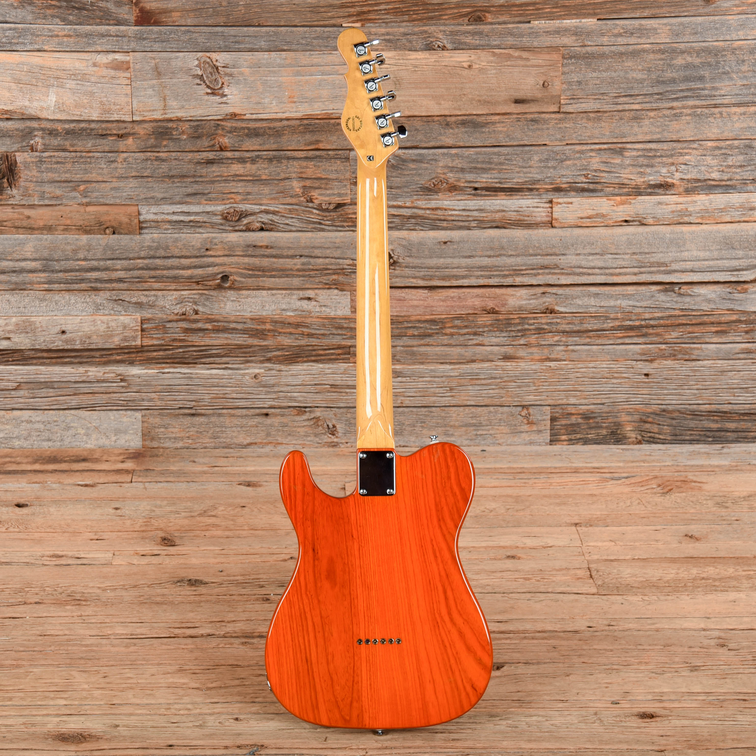 G&L Tribute Series ASAT Classic Bluesboy Semi-Hollow Transparent Orang ...
