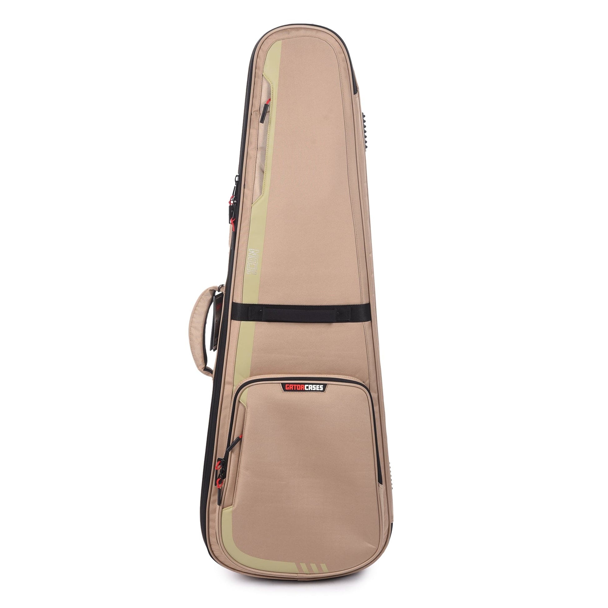 Gator ICON Series Gig Bag for Electric Guitars Khaki – Chicago Music ...