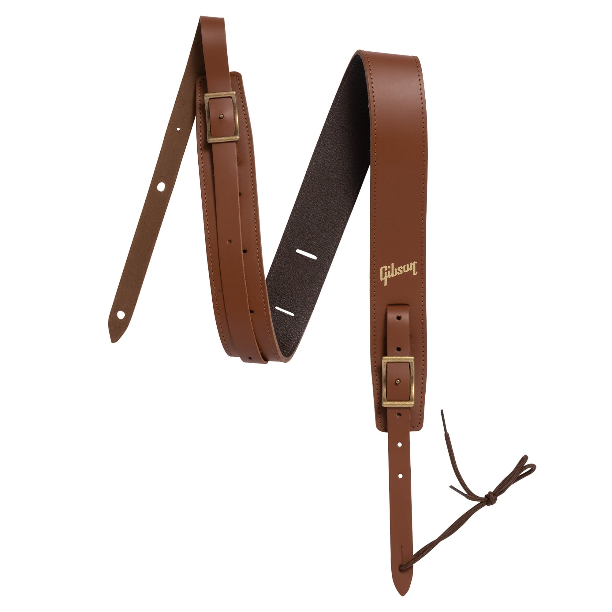 Gibson The Troubadour Strap Brown – Chicago Music Exchange