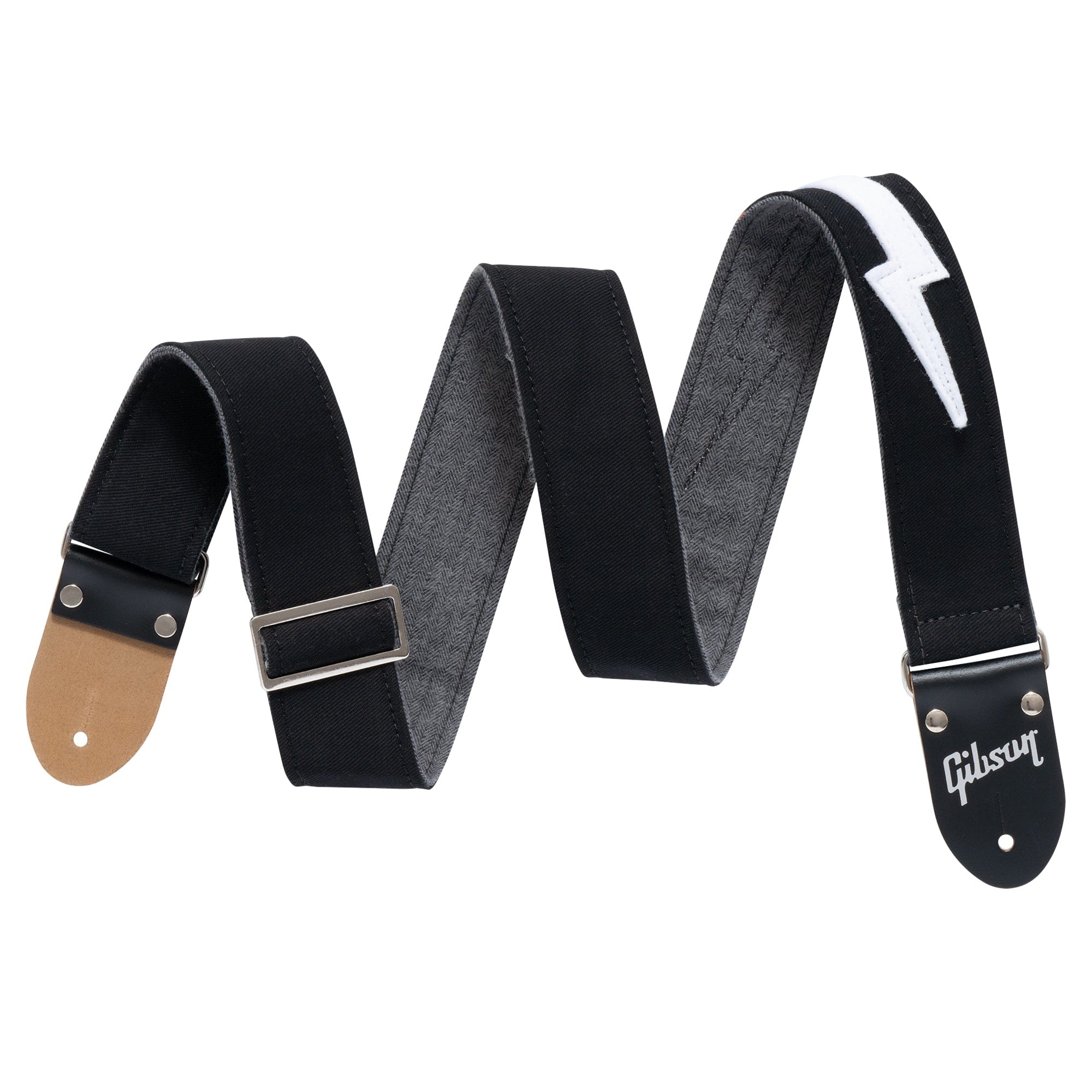 Gibson The Vintage Bolt Strap Black – Chicago Music Exchange