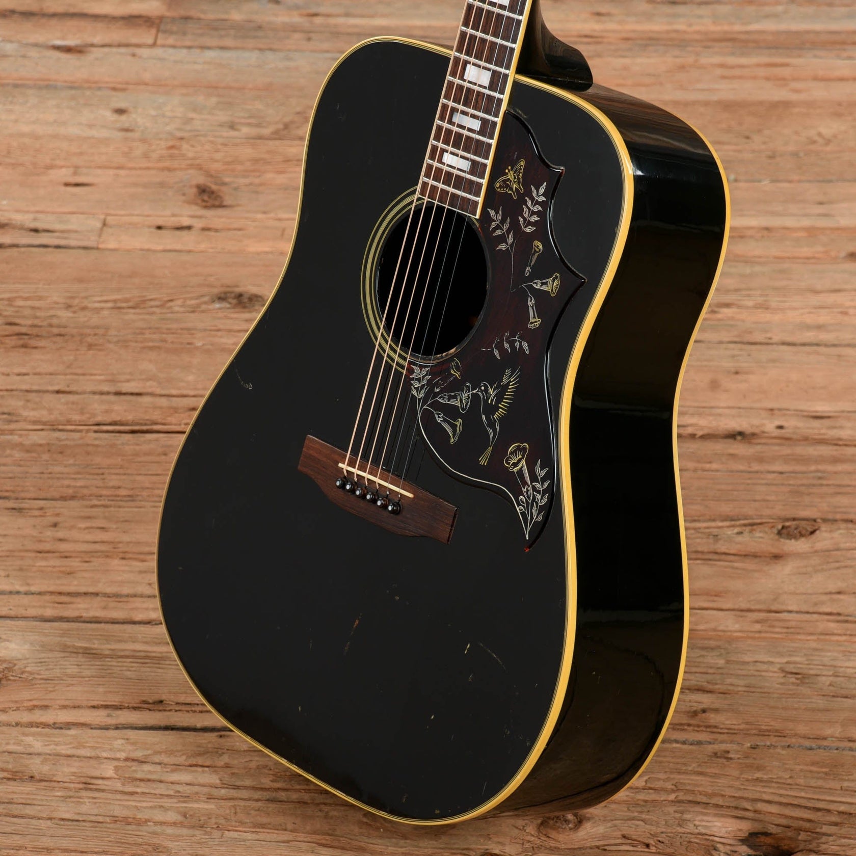 Gibson Hummingbird Custom Black 1980 – Chicago Music Exchange
