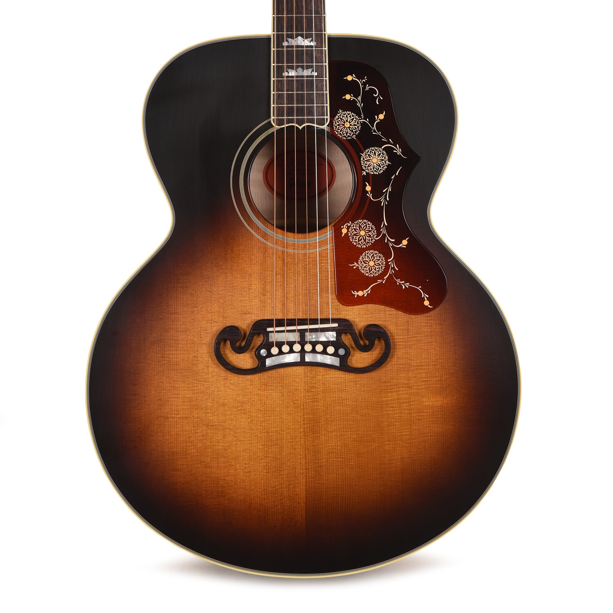 Gibson Custom Shop Historic Reissue 1957 SJ-200 Vintage Sunburst ...