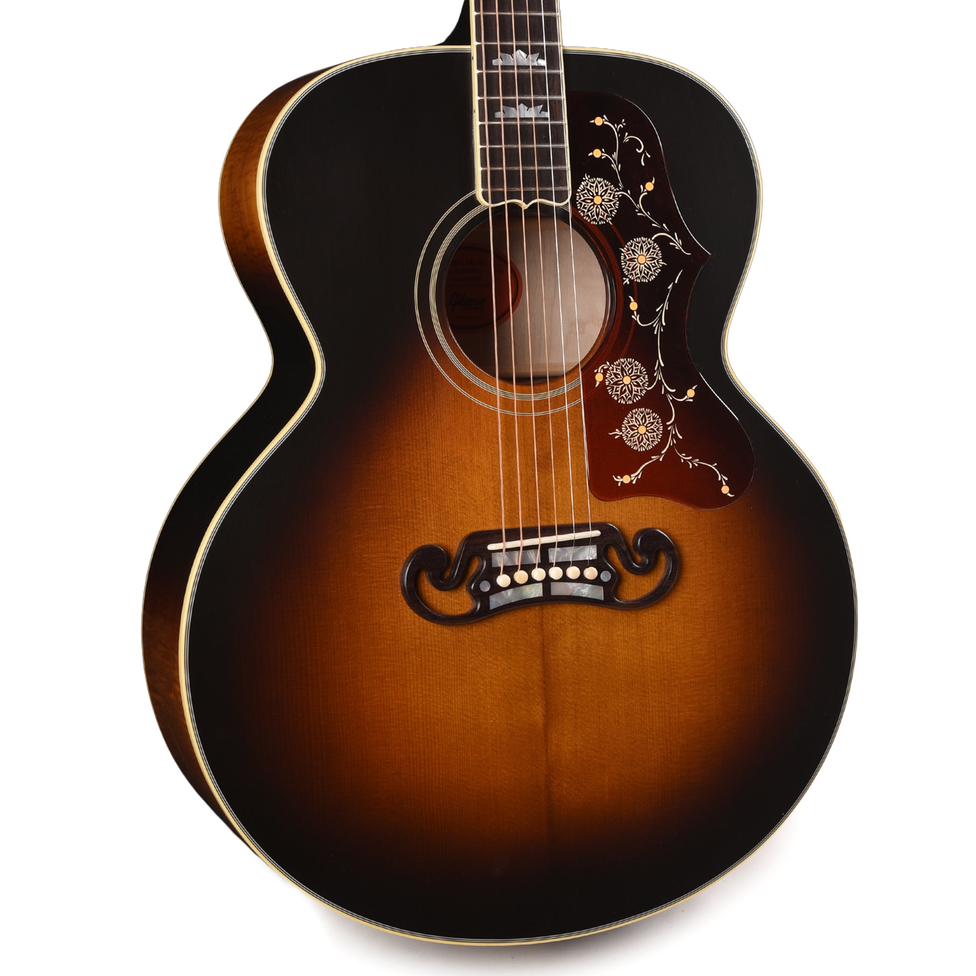 Gibson Custom Shop Historic Reissue 1957 SJ-200 Vintage Sunburst ...