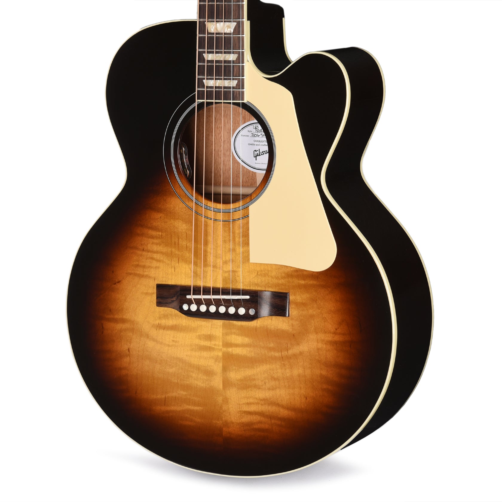 Gibson Modern Les Paul Parlor Acoustic Vintage Sunburst – Chicago Music ...