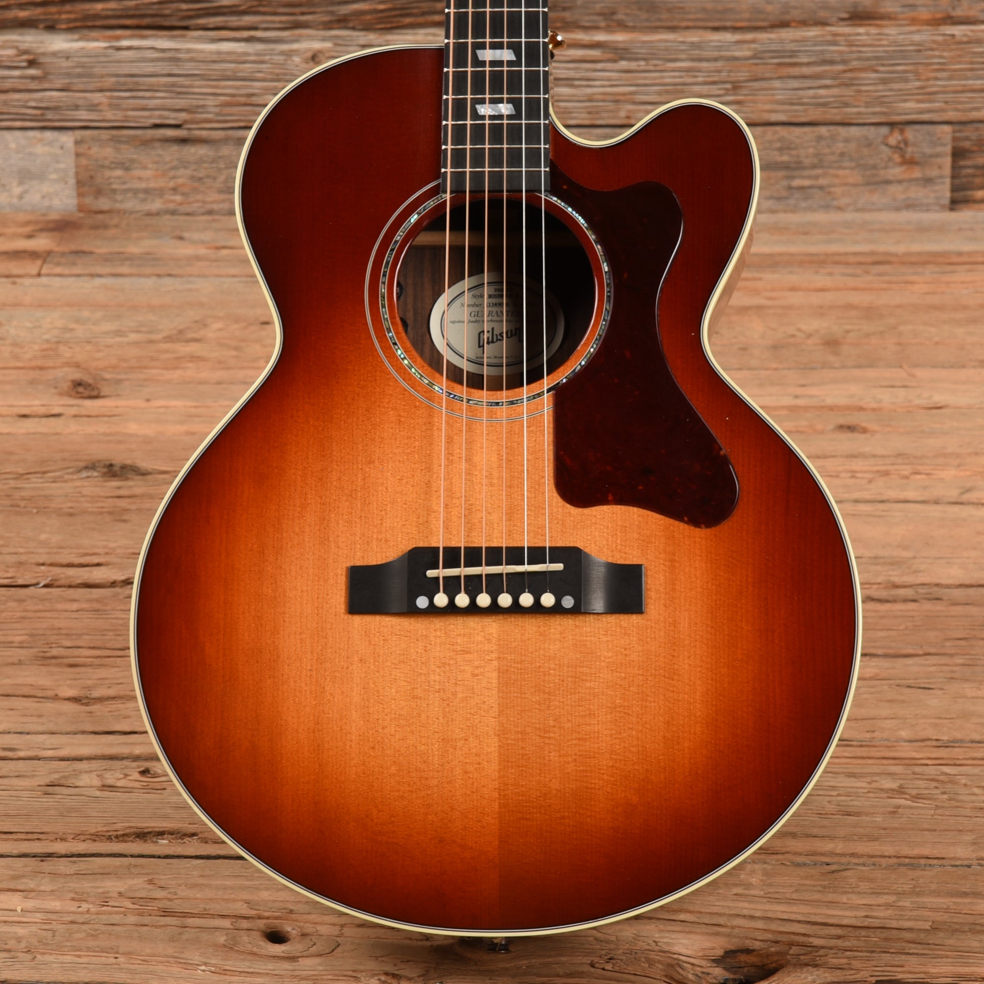 Gibson Parlor Rosewood M Rosewood Burst 2019 – Chicago Music Exchange