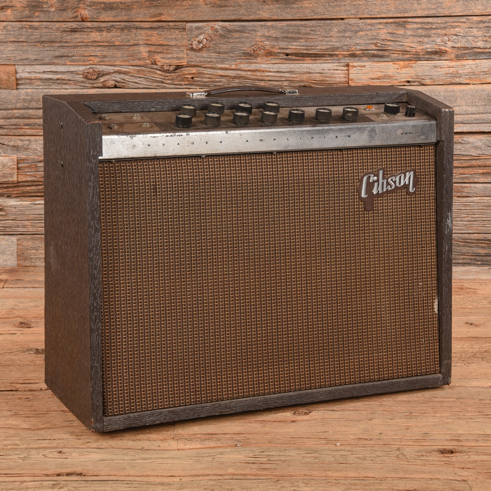 Gibson GA-30RVT Invader 25-Watt 12"/10" Guitar Combo 1960s – Chicago ...