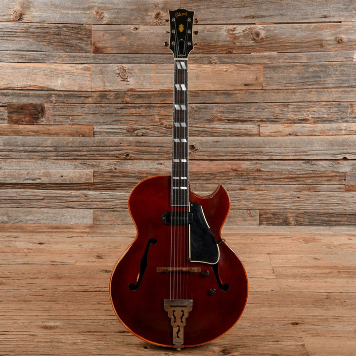 Gibson ES-300 Cherry Refin 1940s – Chicago Music Exchange