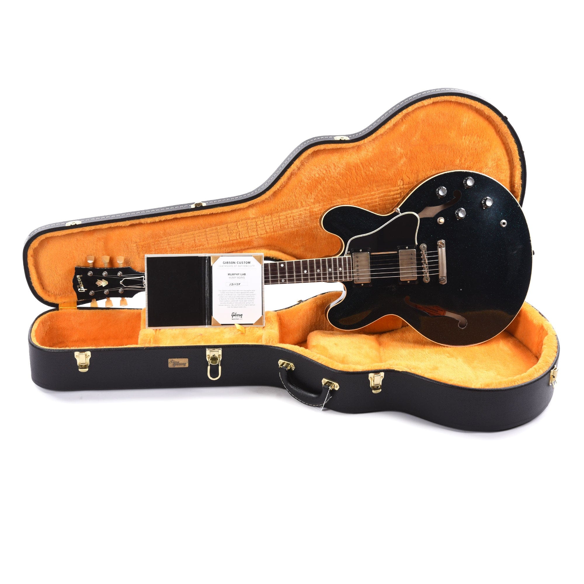 Gibson Custom Shop 1961 ES-335 Reissue "CME Spec" Antique Brunswick Bl ...